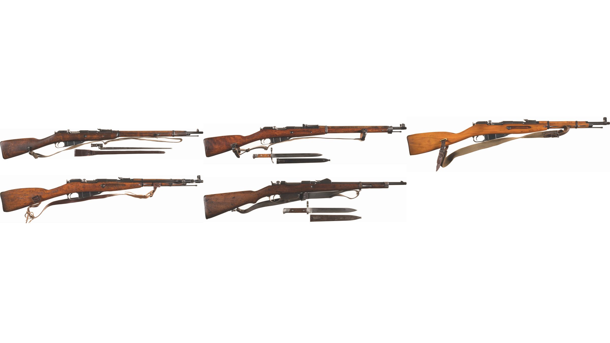 Five European Military Bolt Action Rifles | Rock Island Auction