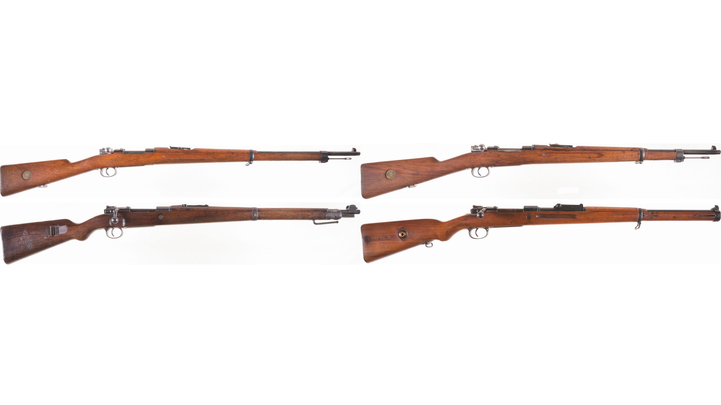 Four European Military Bolt Action Longarms | Rock Island Auction