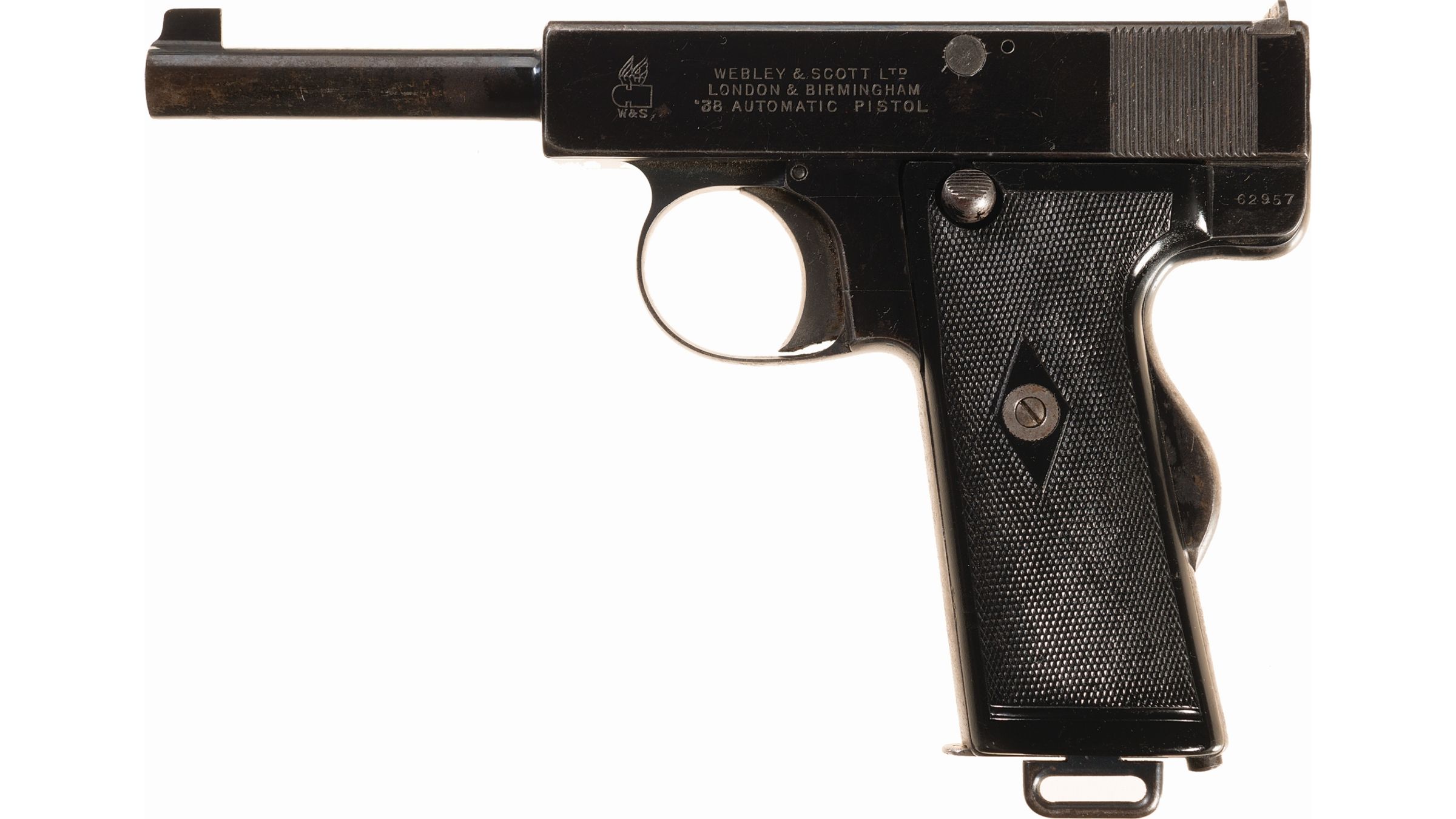 Webley & Scott Model 1910 Semi-Automatic Pistol | Rock Island Auction