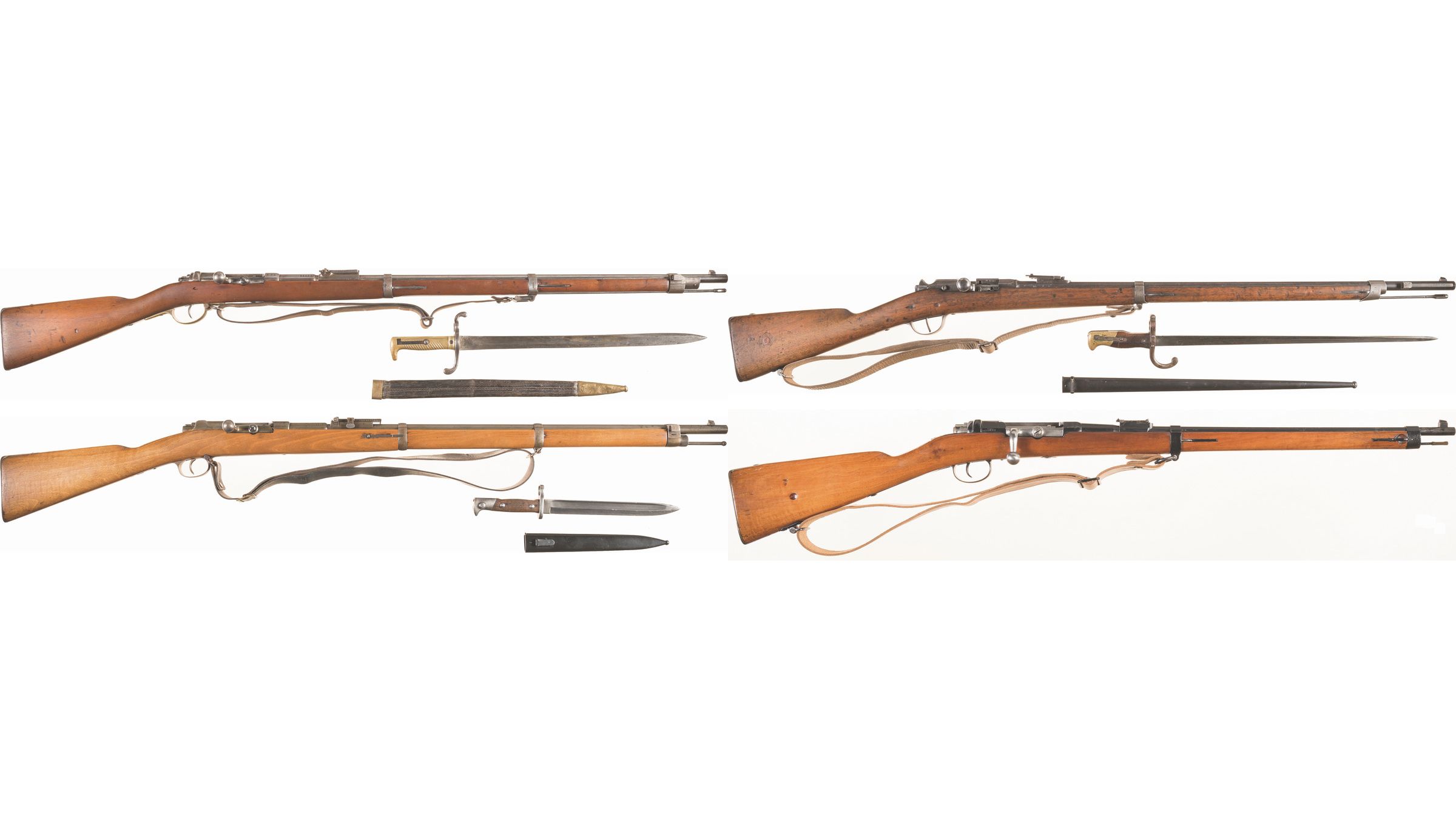 Four Antique Military Bolt Action Rifles | Rock Island Auction