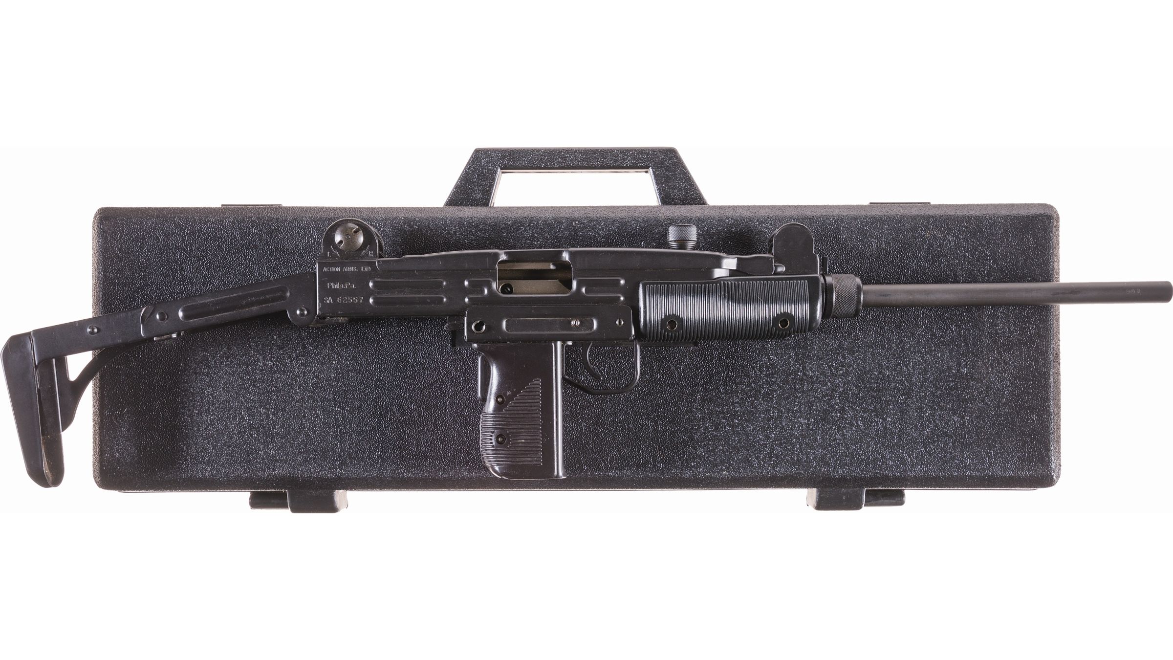 Action Arms/IMI Uzi Model B Semi-Automatic Carbine with Case | Rock ...