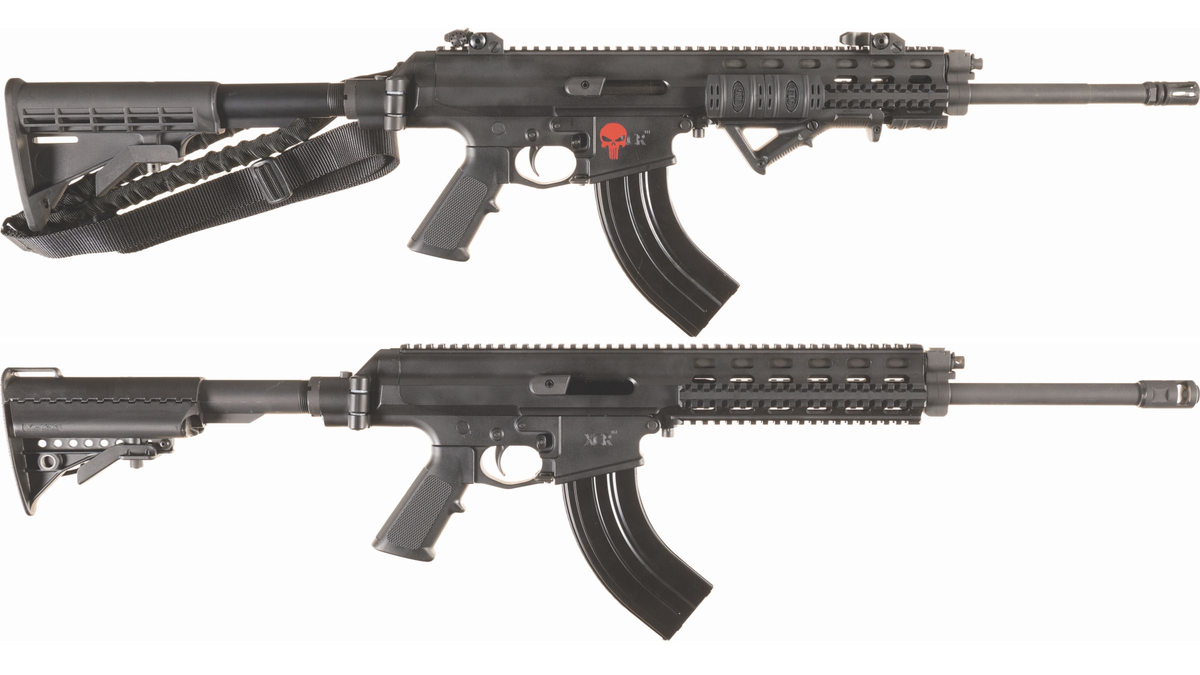 Two Robinson Armament XCR-L Semi-Automatic Rifles | Rock Island Auction