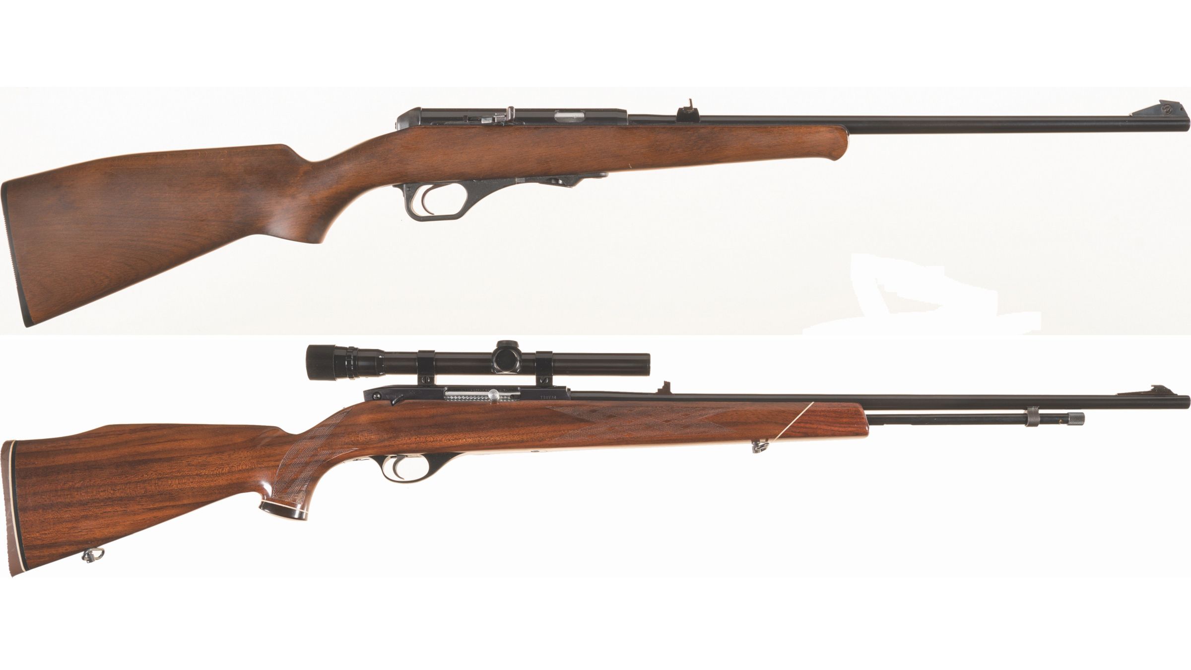 Two Semi-Automatic Rimfire Rifles | Rock Island Auction