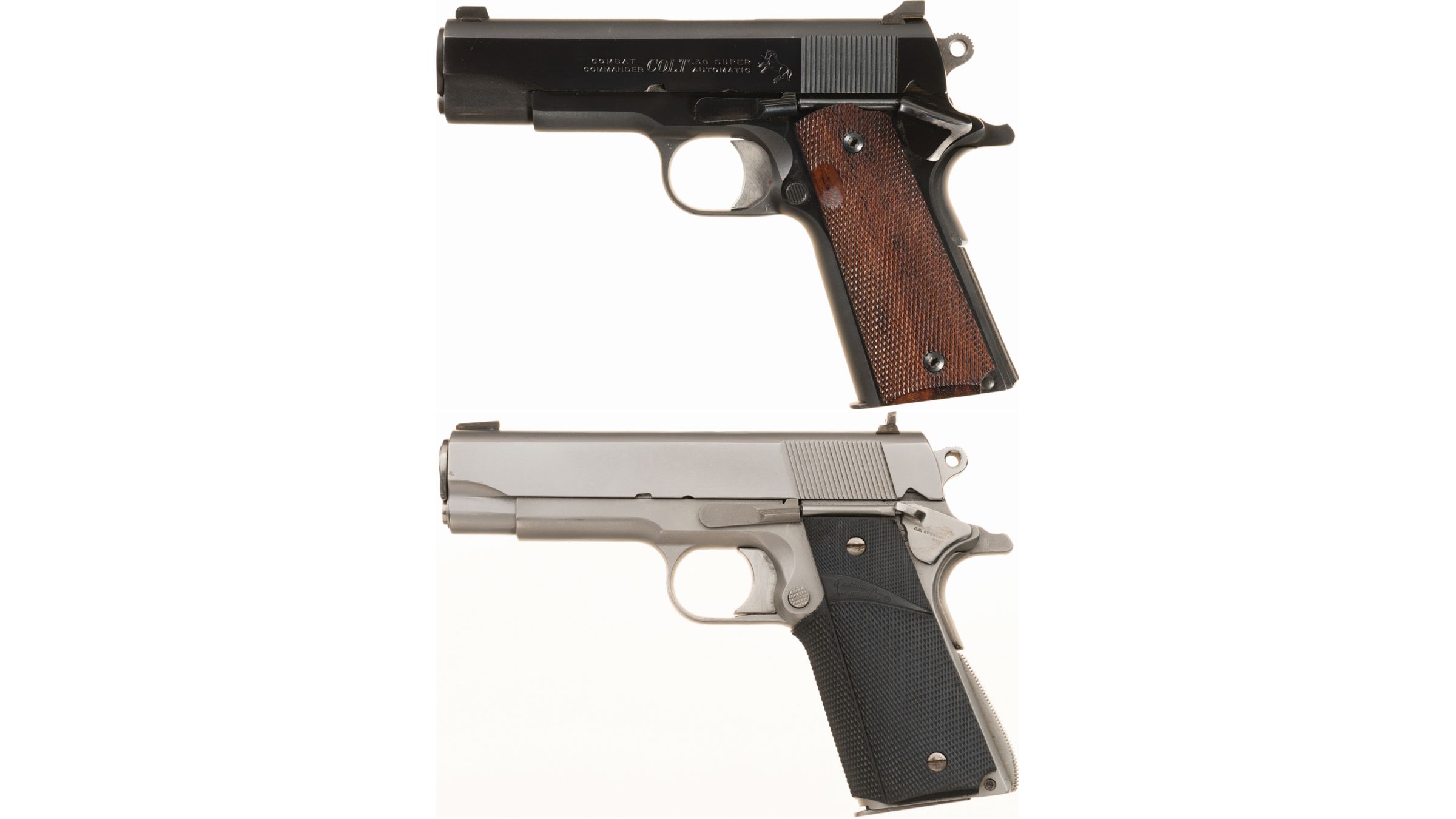 Two Commander Size 1911 Semi-Automatic Pistols | Rock Island Auction