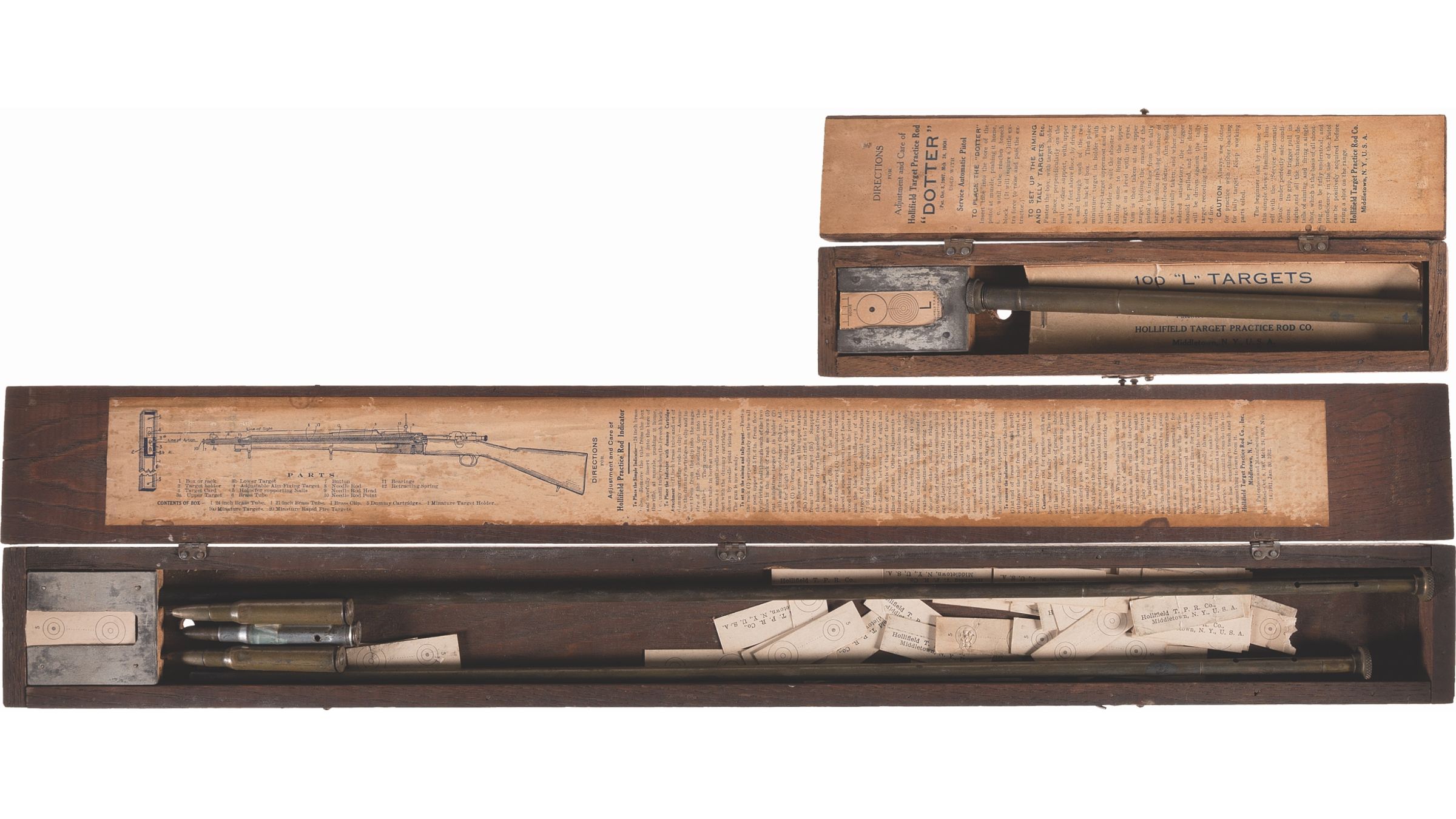 Two Cased Hollifield Dotter Target Training Kits | Rock Island Auction