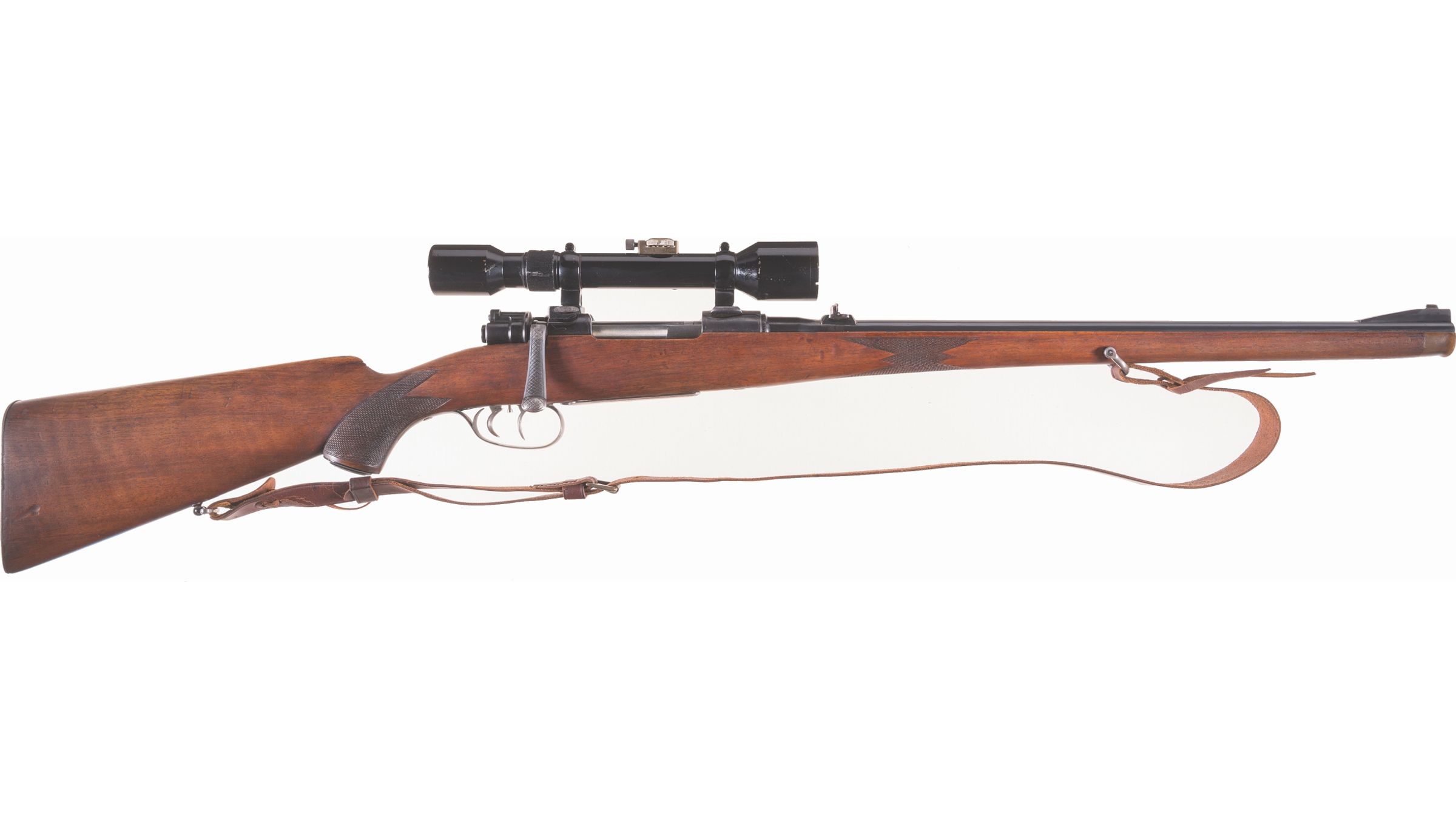 Engraved Mauser Bolt Action Sporting Rifle | Rock Island Auction