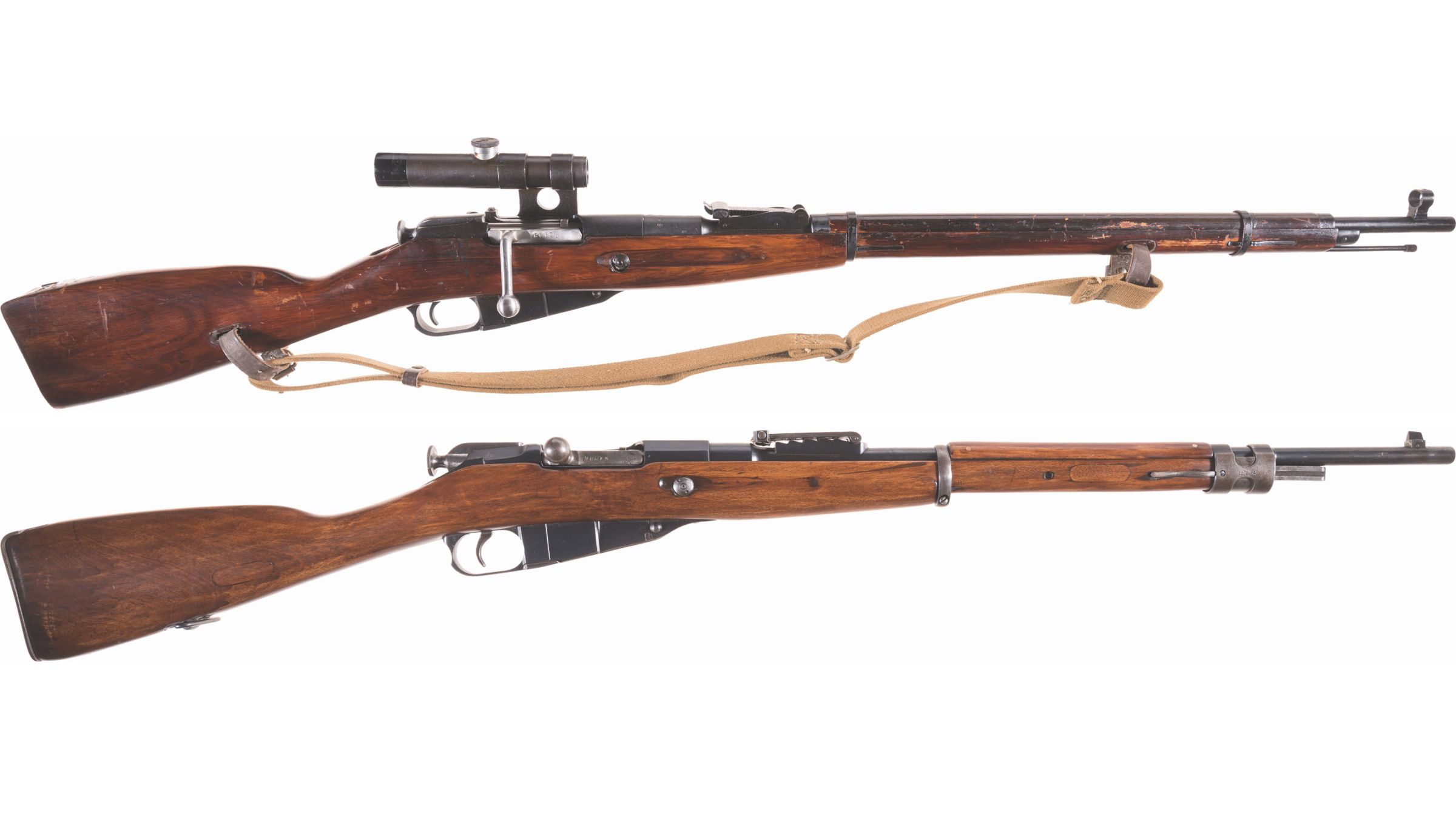 Two Mosin-Nagant Bolt Action Rifles | Rock Island Auction