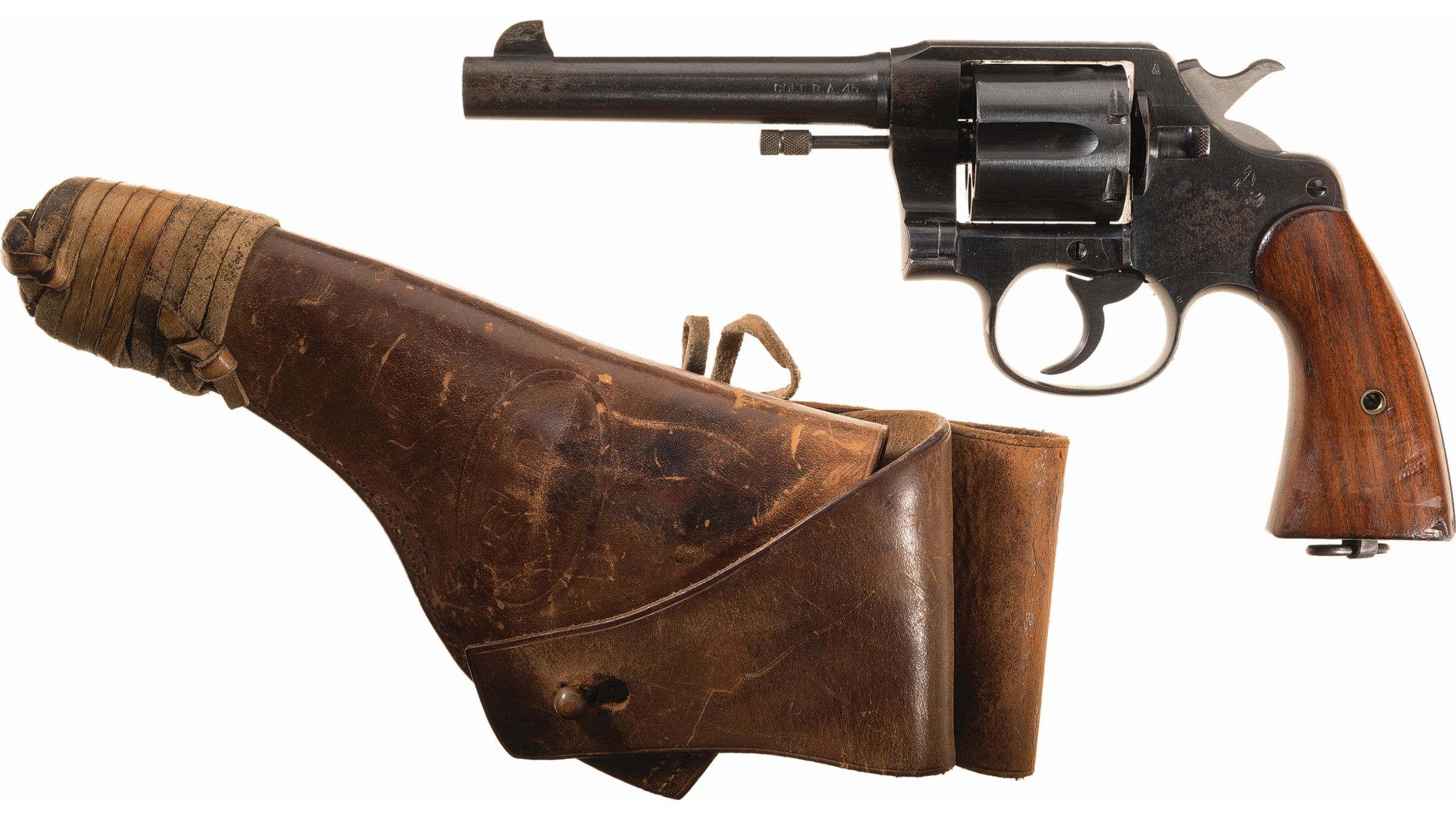 U.S. Army Colt 1917 Revolver w/Holster | Rock Island Auction