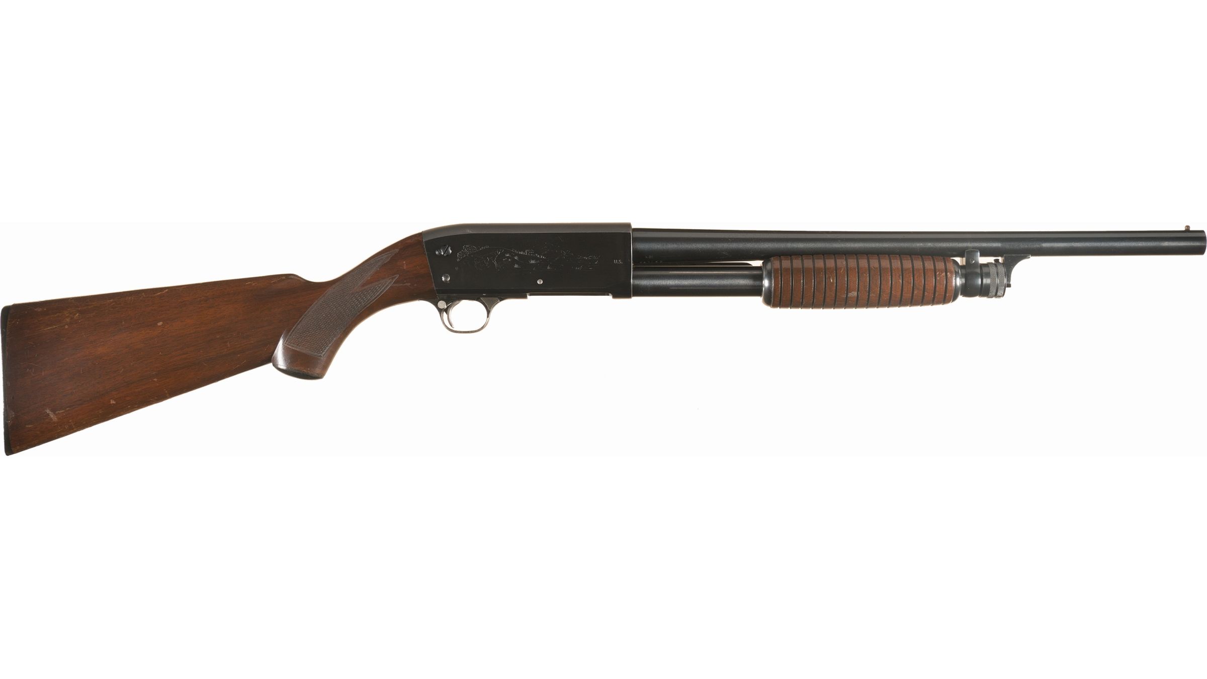 U.S. Marked Ithaca Model 37 Riot Shotgun | Rock Island Auction