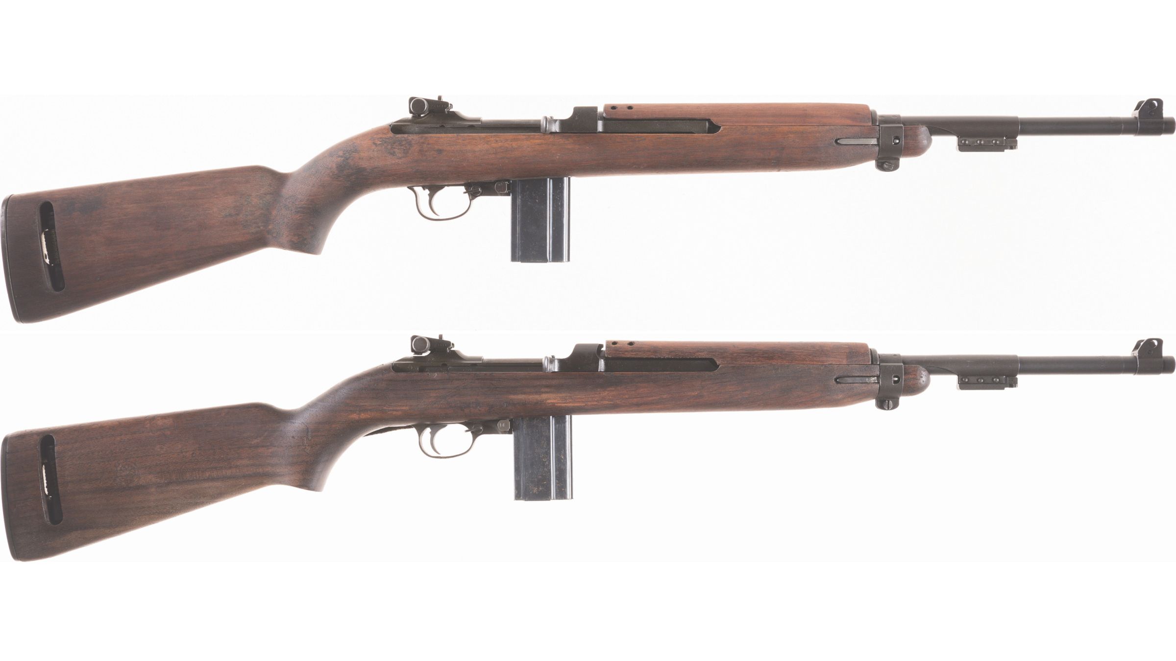 Two U.S. M1 Semi-Automatic Carbines with CMP Certificates | Rock Island ...