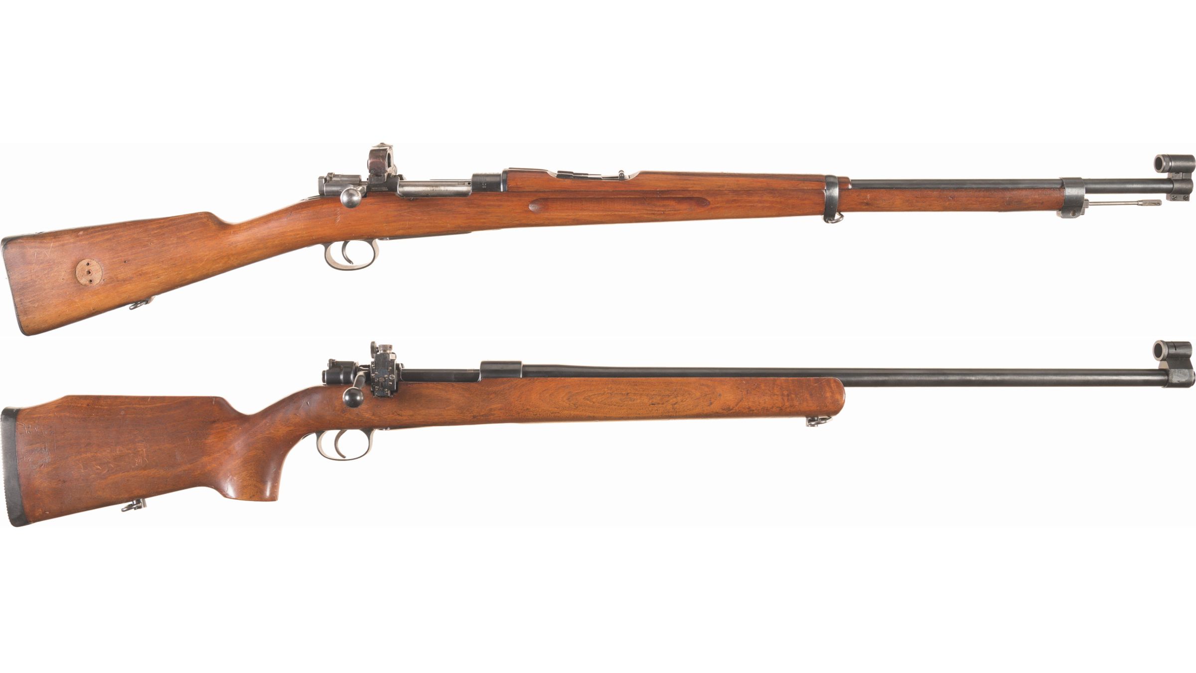 Two Scarce European Bolt Action Military Target Rifle | Rock Island Auction