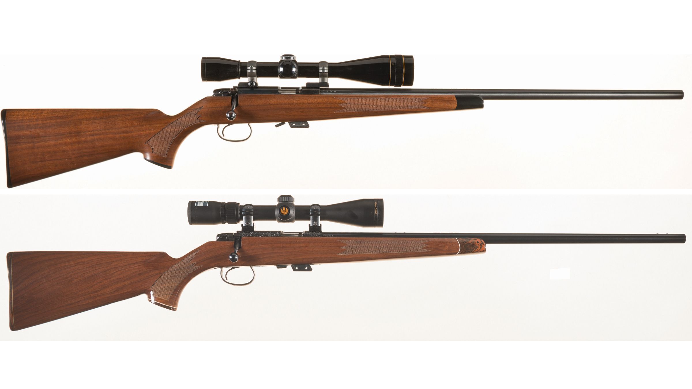 Two Scoped Remington Bolt Action Rifles | Rock Island Auction