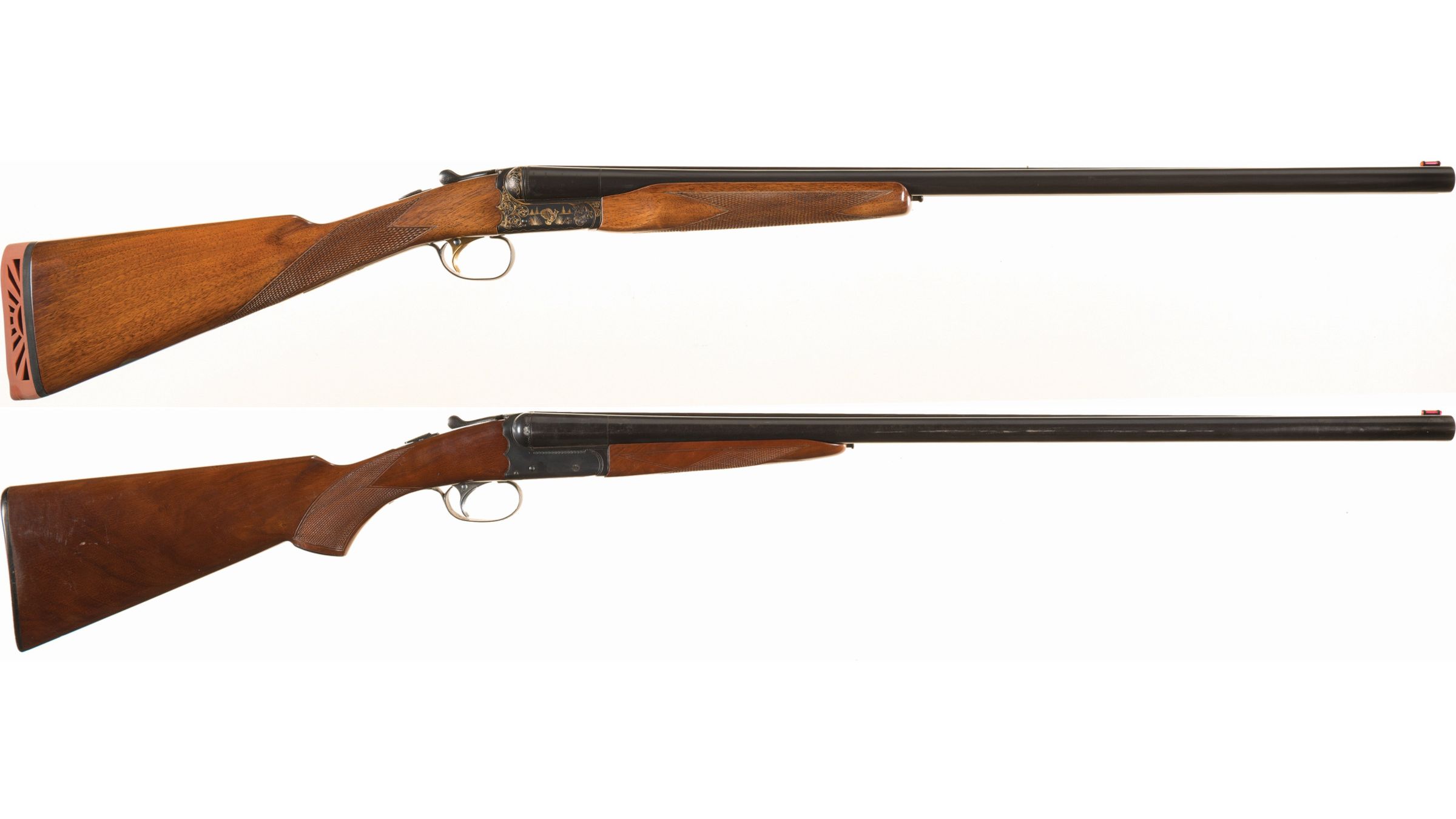 Two Ithaca/SKB Side by Side Shotguns | Rock Island Auction