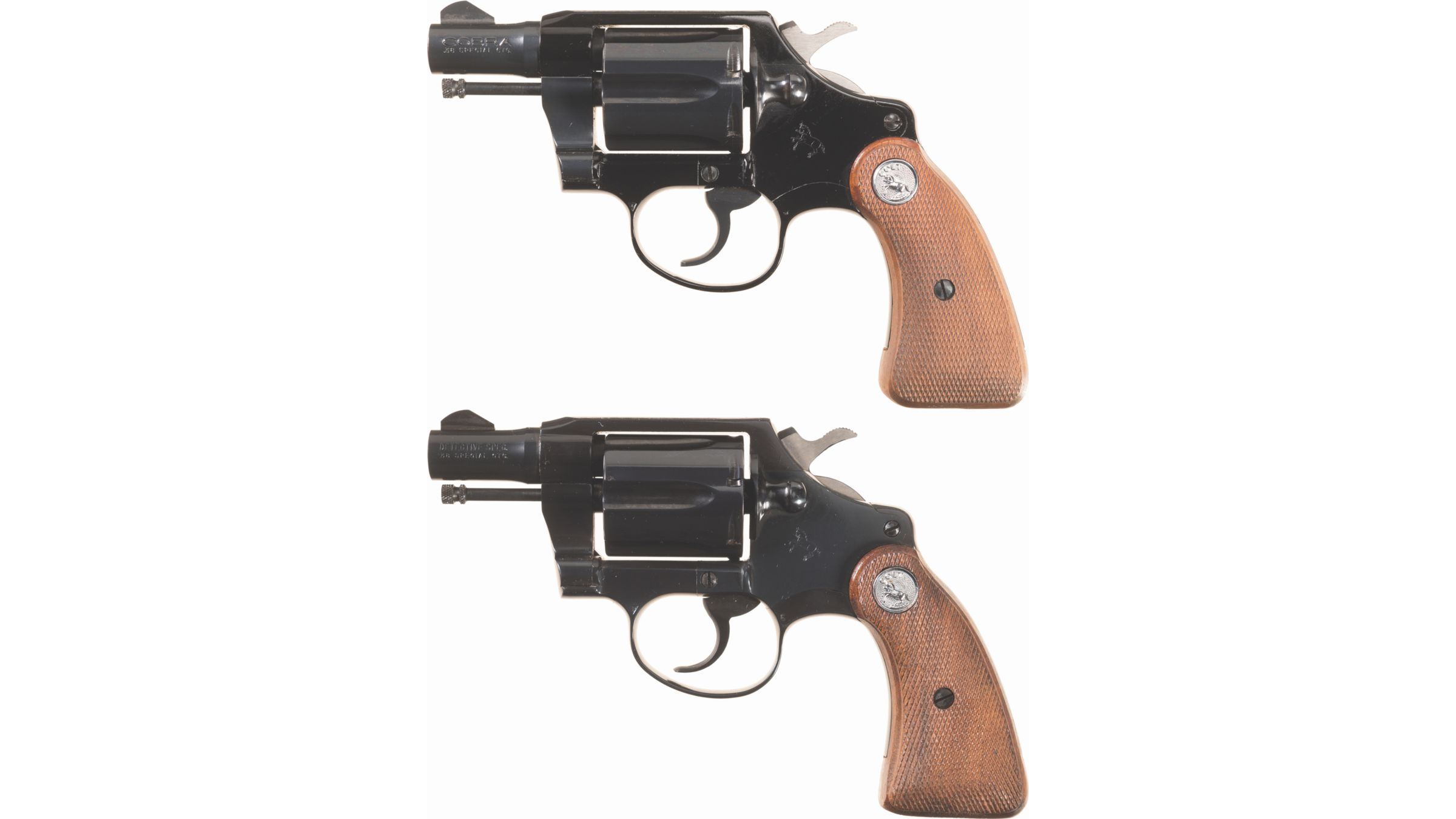Two Colt Double Action Revolvers | Rock Island Auction