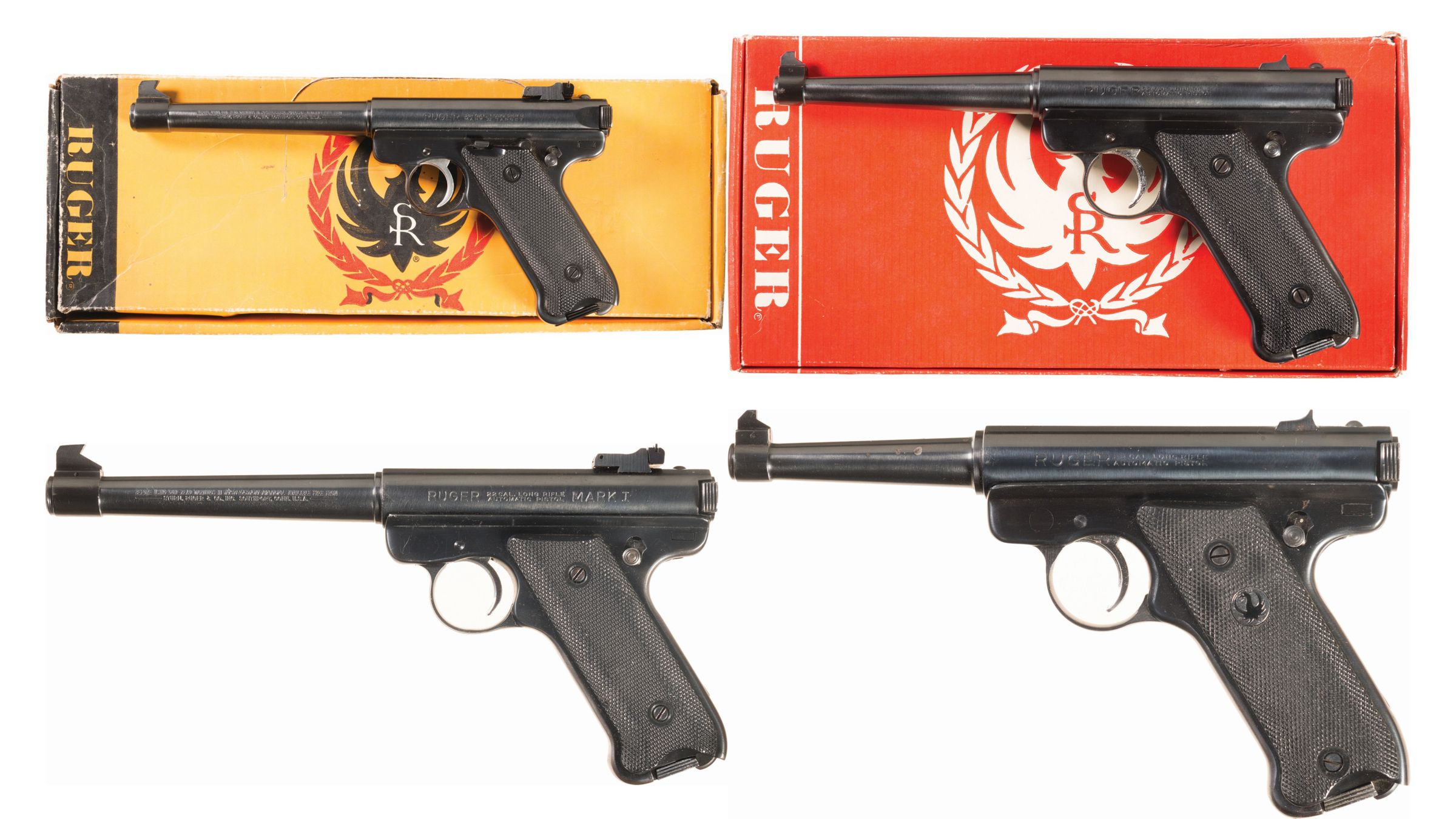 Four Ruger Semi-Automatic Pistols | Rock Island Auction