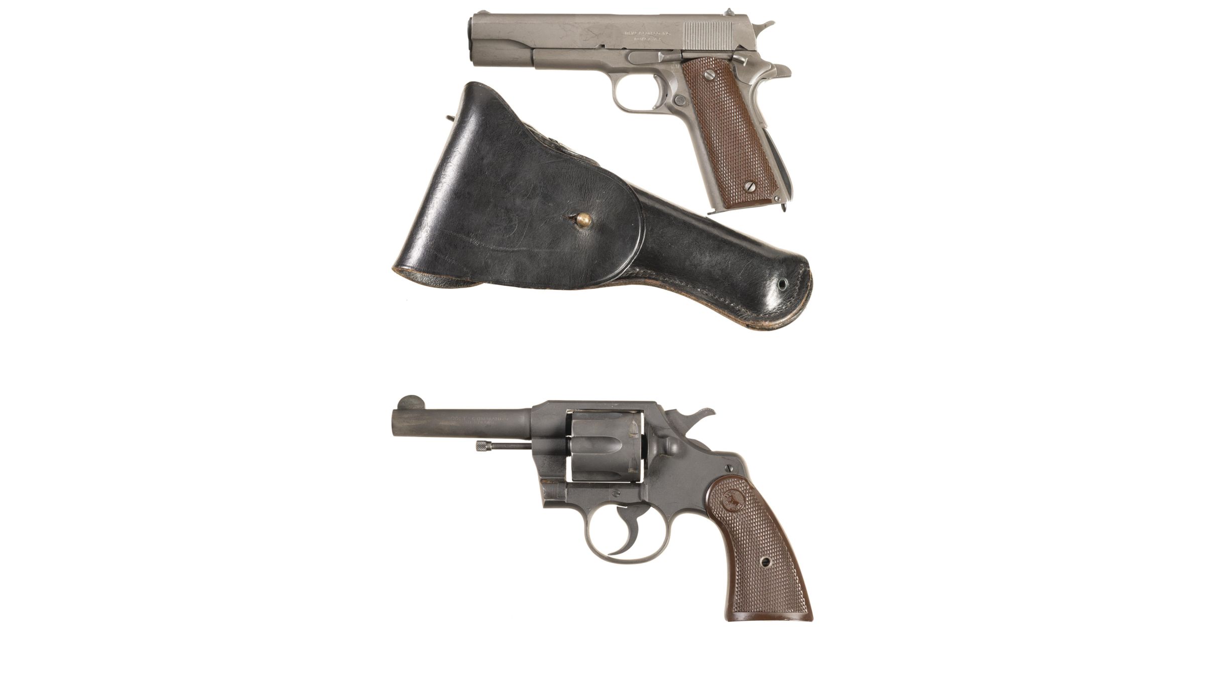 Two U.S. Military Handguns | Rock Island Auction