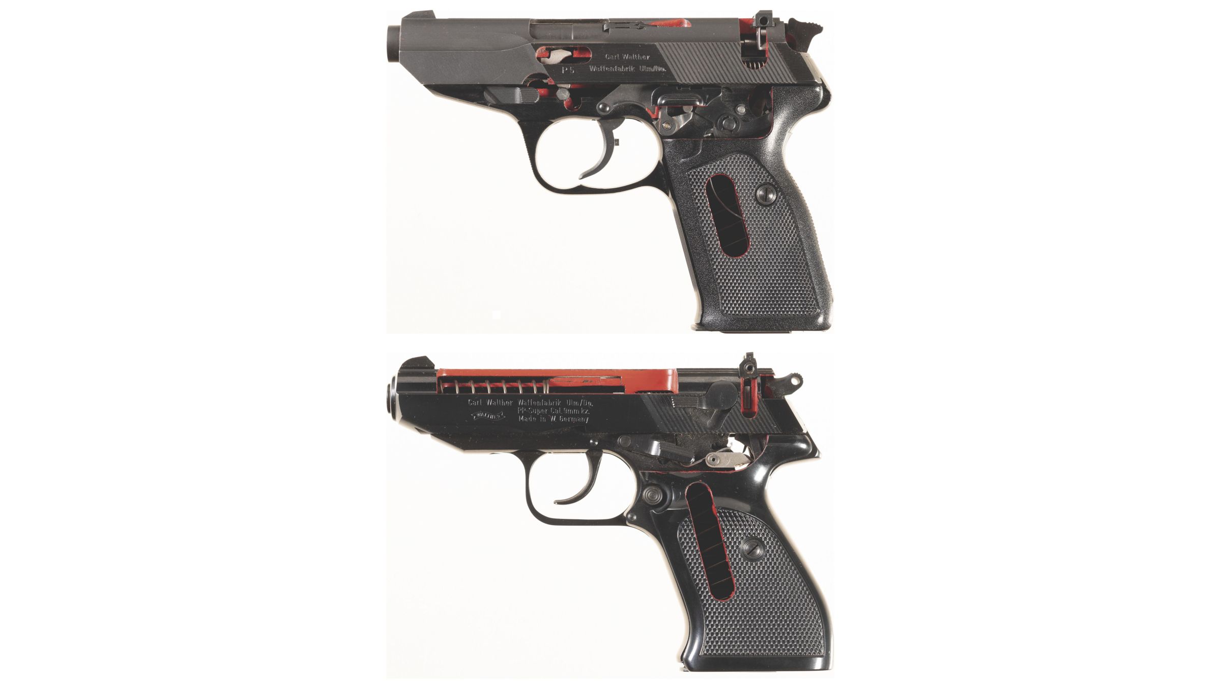 Two Walther Factory Cutaway Semi-Automatic Pistols | Rock Island Auction