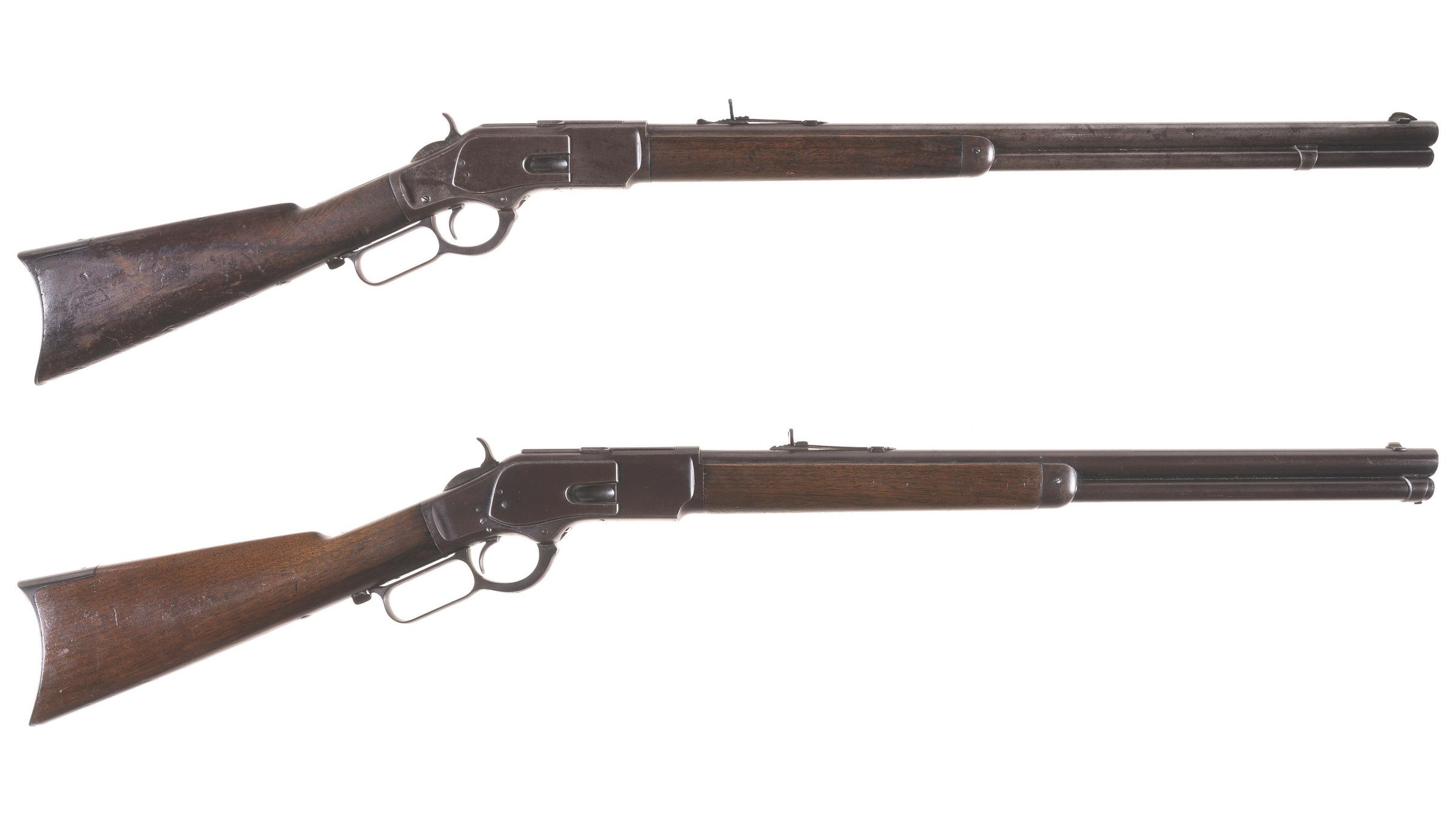 Two Antique Winchester Model 1873 Lever Action Rifles | Rock Island Auction
