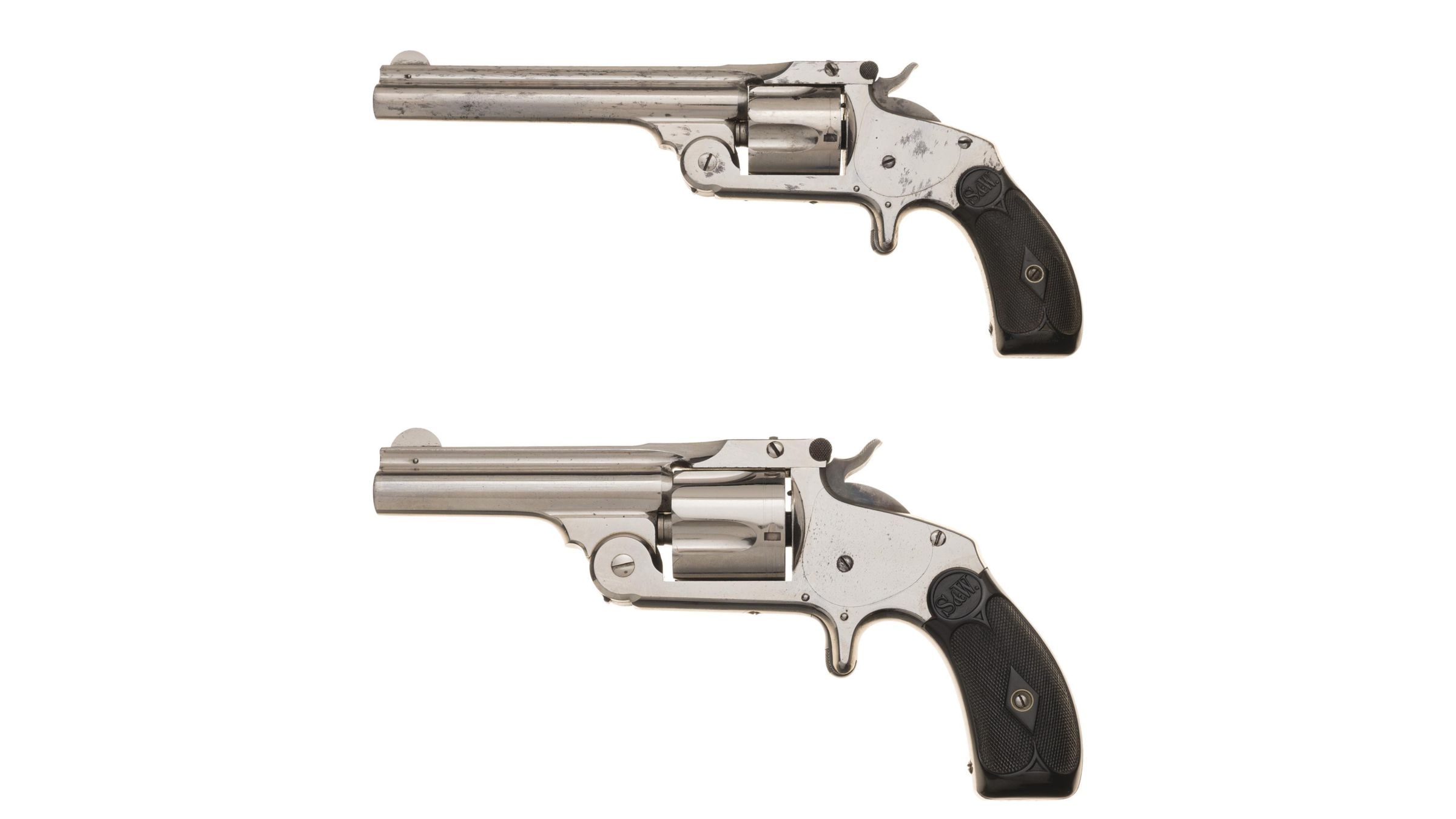 Two Antique Smith & Wesson Spur Trigger Revolvers | Rock Island Auction