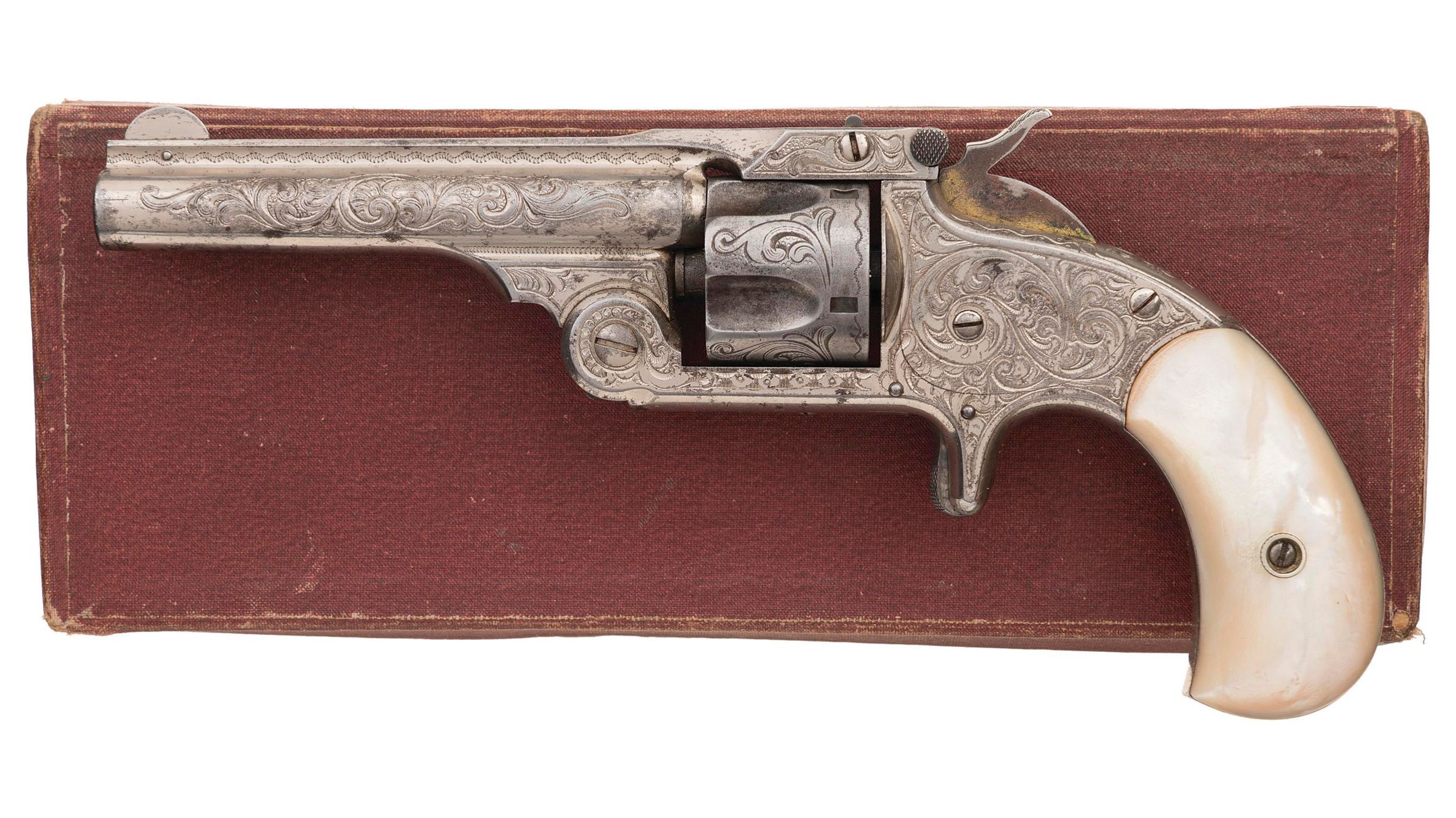 Engraved Smith & Wesson .32 Single Action Revolver | Rock Island Auction