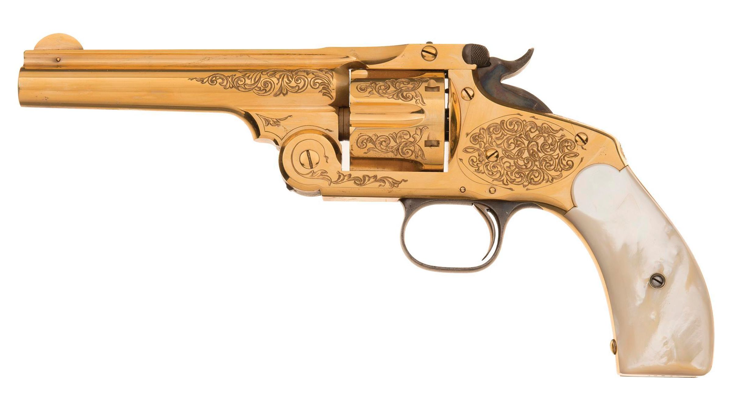 Engraved Smith & Wesson New Model No. 3 Revolver | Rock Island Auction