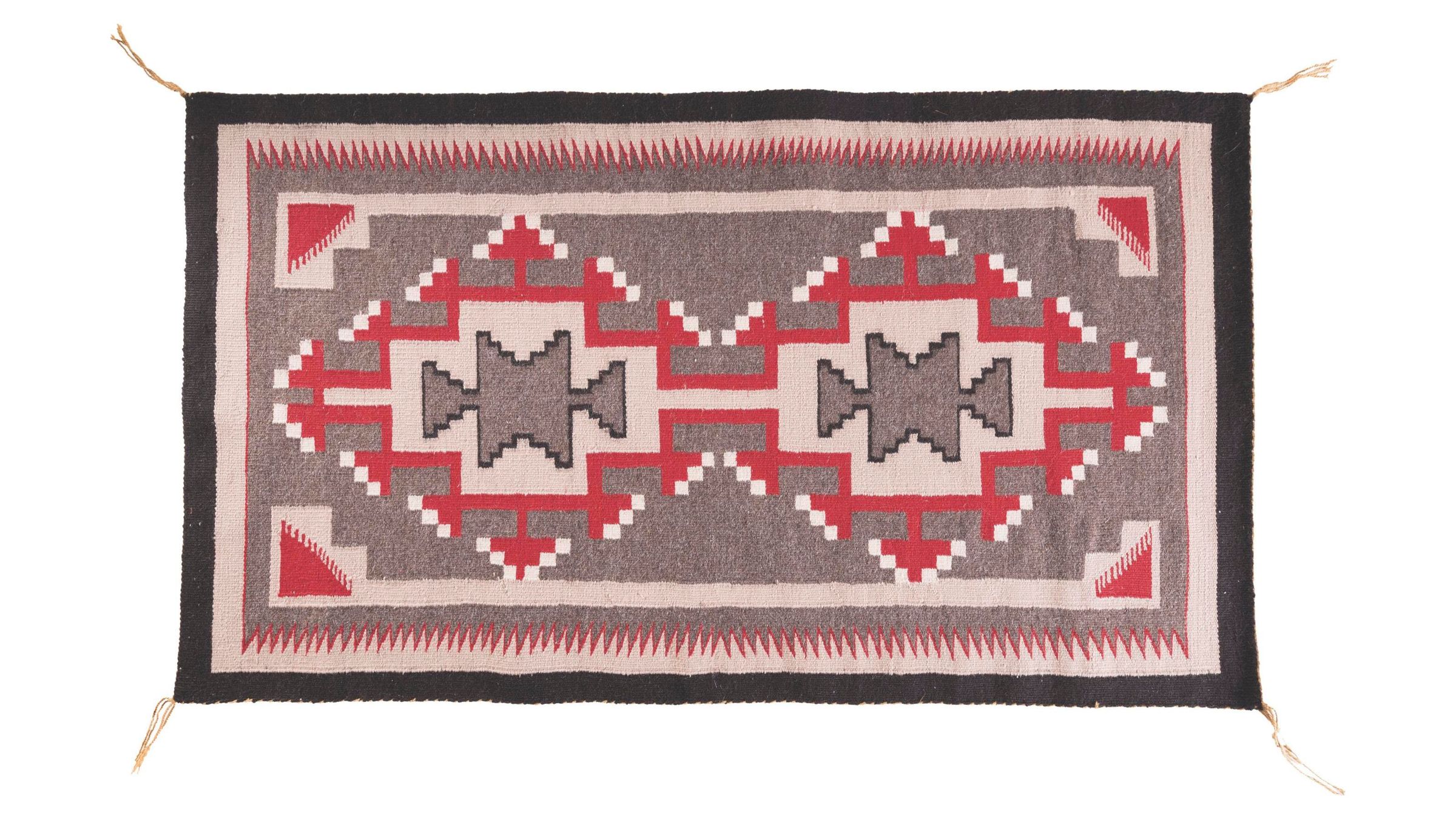Two Navajo Style Ganado-Klagetoh Pattern Woven Rugs | Rock Island Auction
