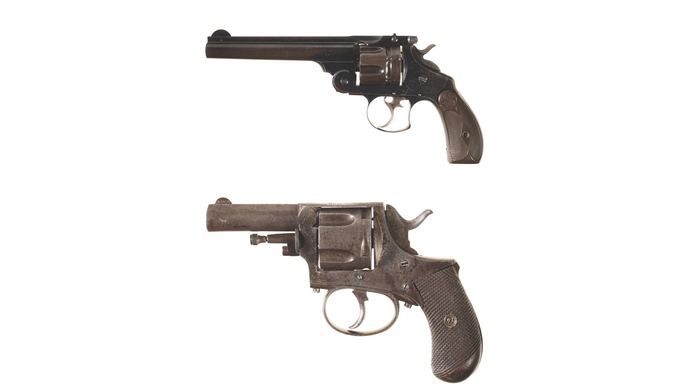 Two Antique Double Action Revolvers | Rock Island Auction