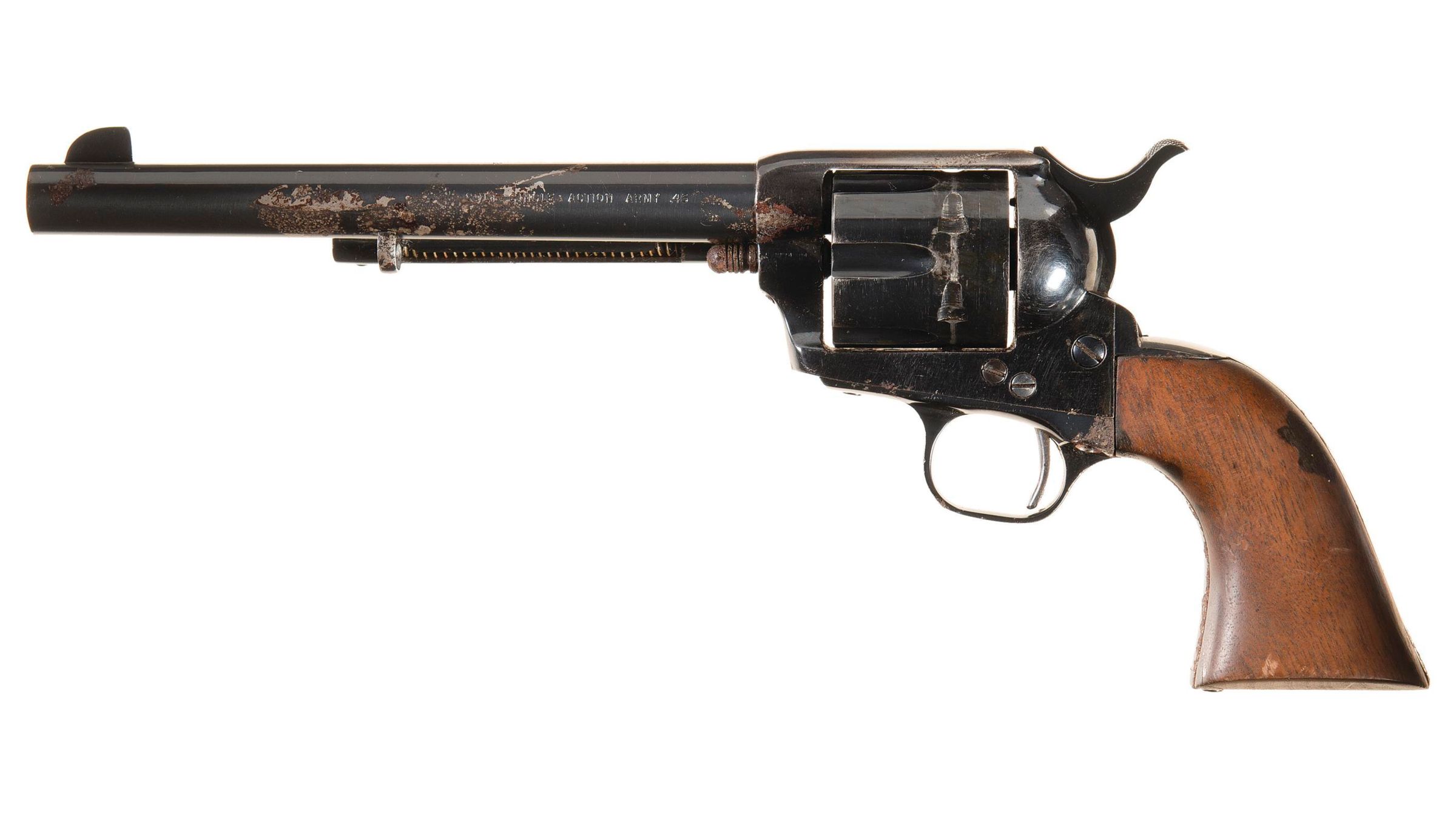 Antique Black Powder Frame Colt Single Action Army Revolver | Rock ...