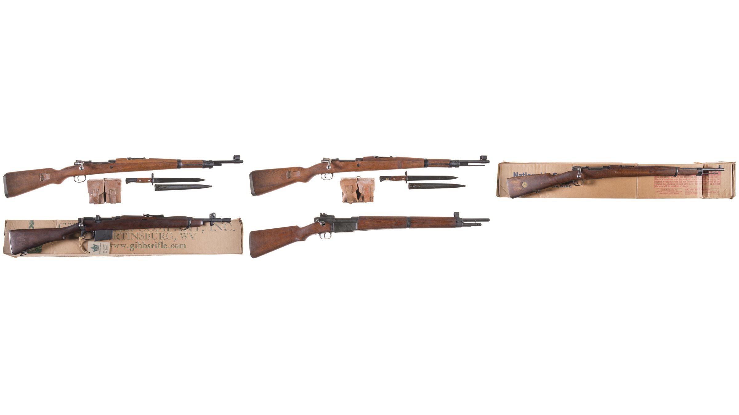 Five European Military Bolt Action Rifles | Rock Island Auction