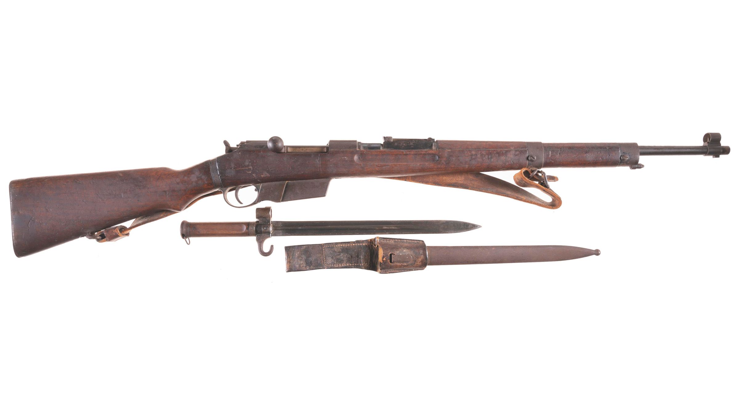 Hungarian Budapest 35M Bolt Action Rifle with Bayonet | Rock Island Auction