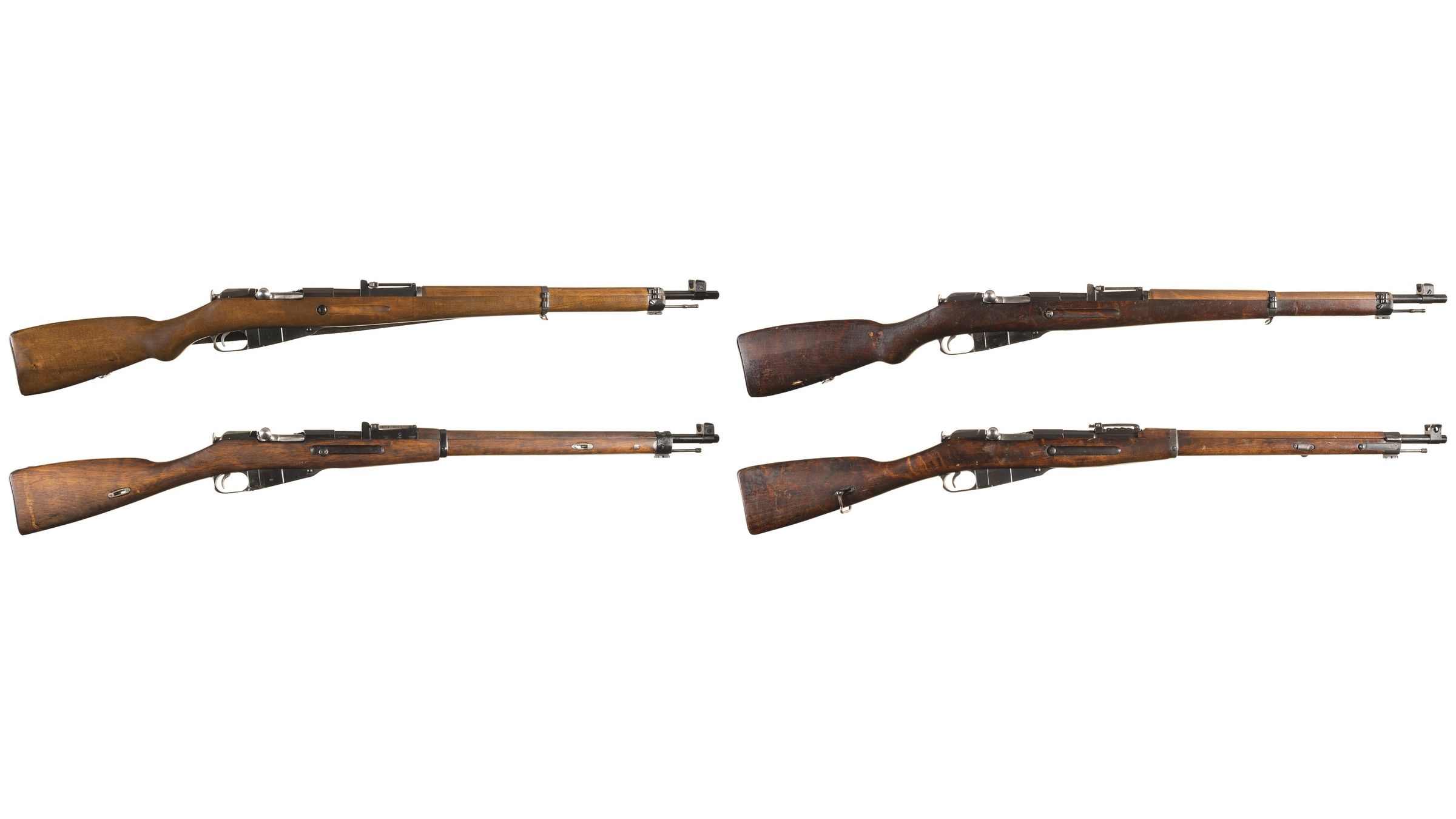 Four Finnish Military Mosin-Nagant Bolt Action Rifles | Rock Island Auction