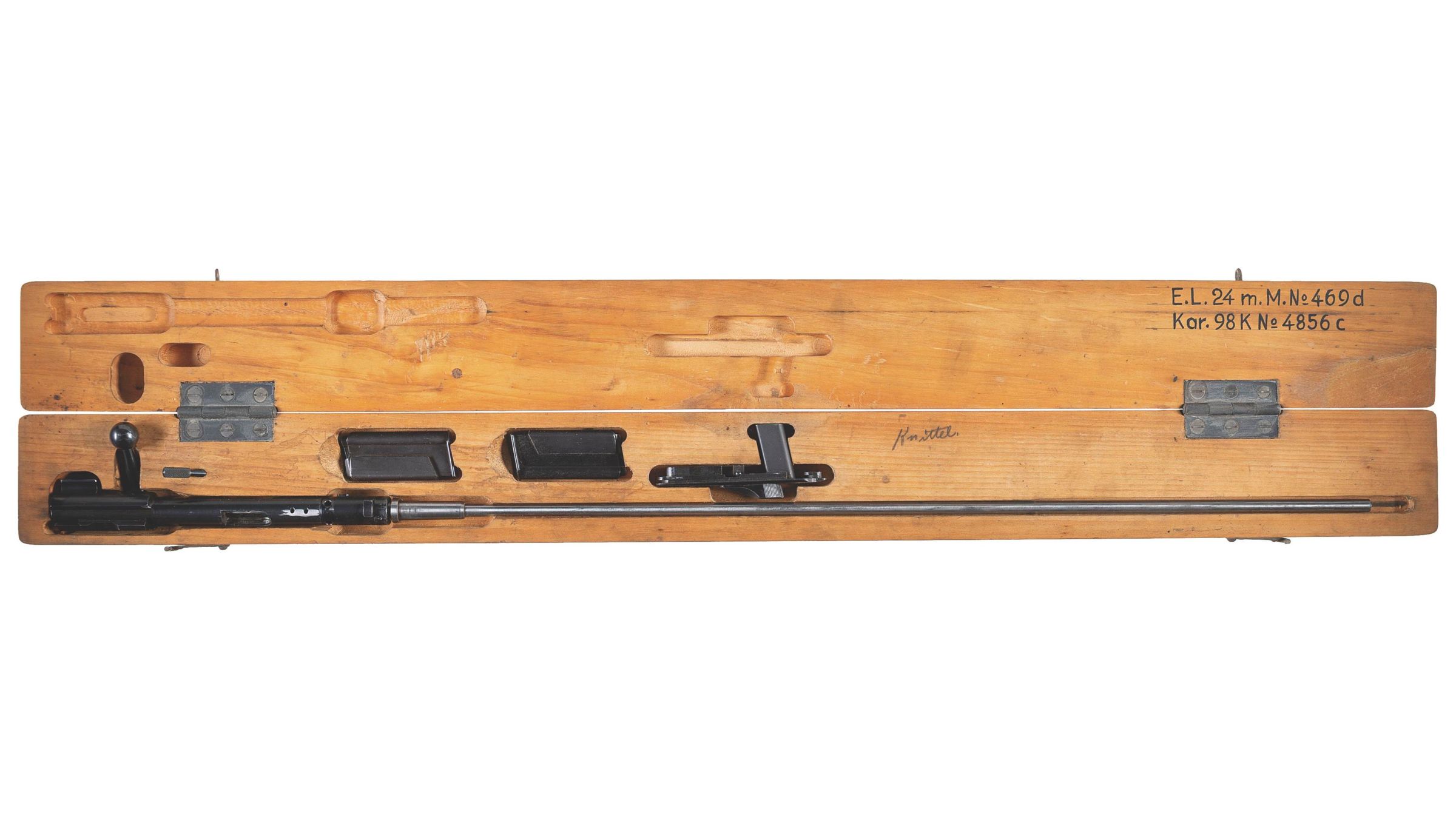 Cased German Military Proofed Erma Mauser 98k Conversion Unit | Rock ...