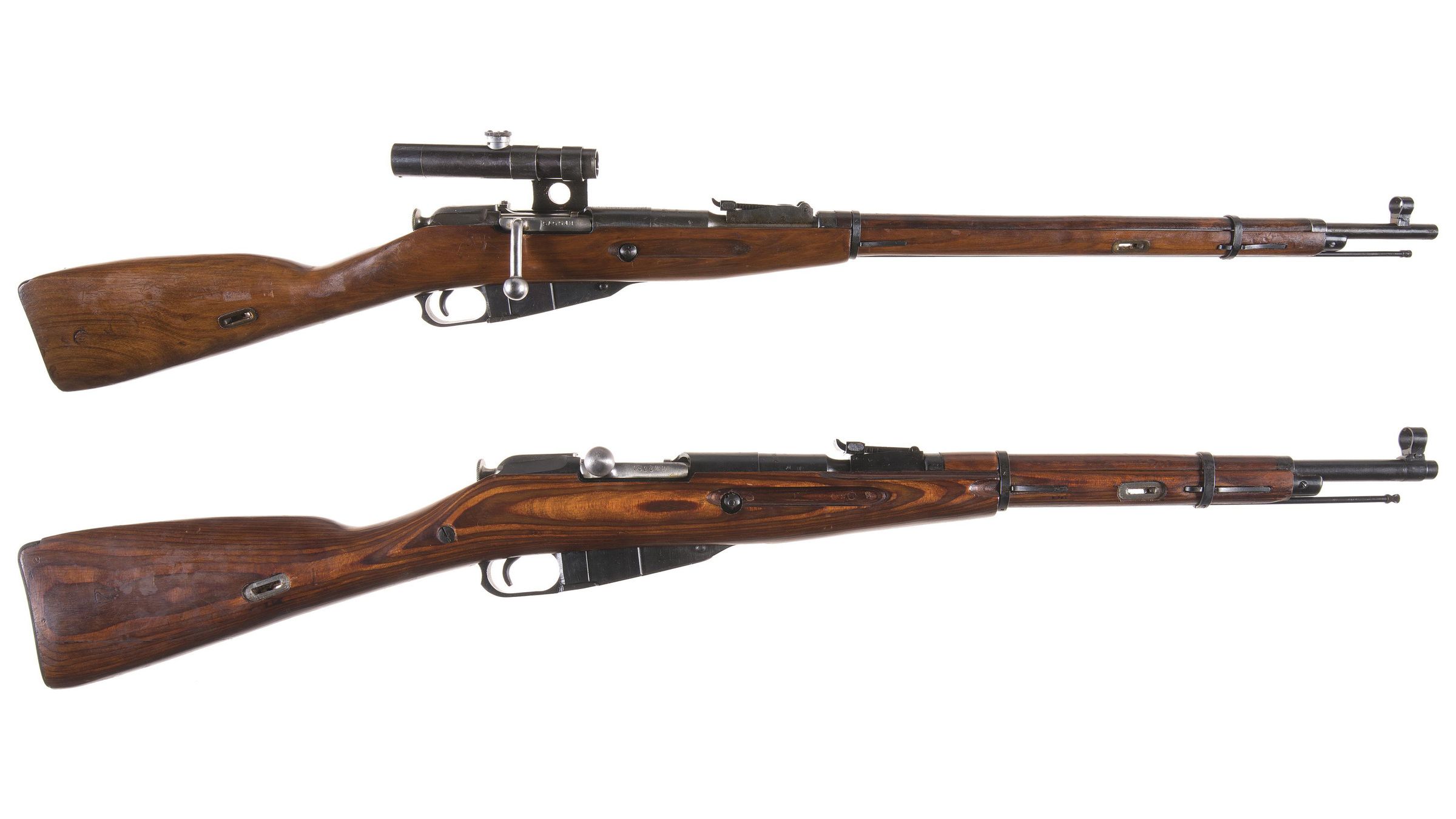 Two Soviet Military Mosin-Nagant Bolt Action Longarms | Rock Island Auction