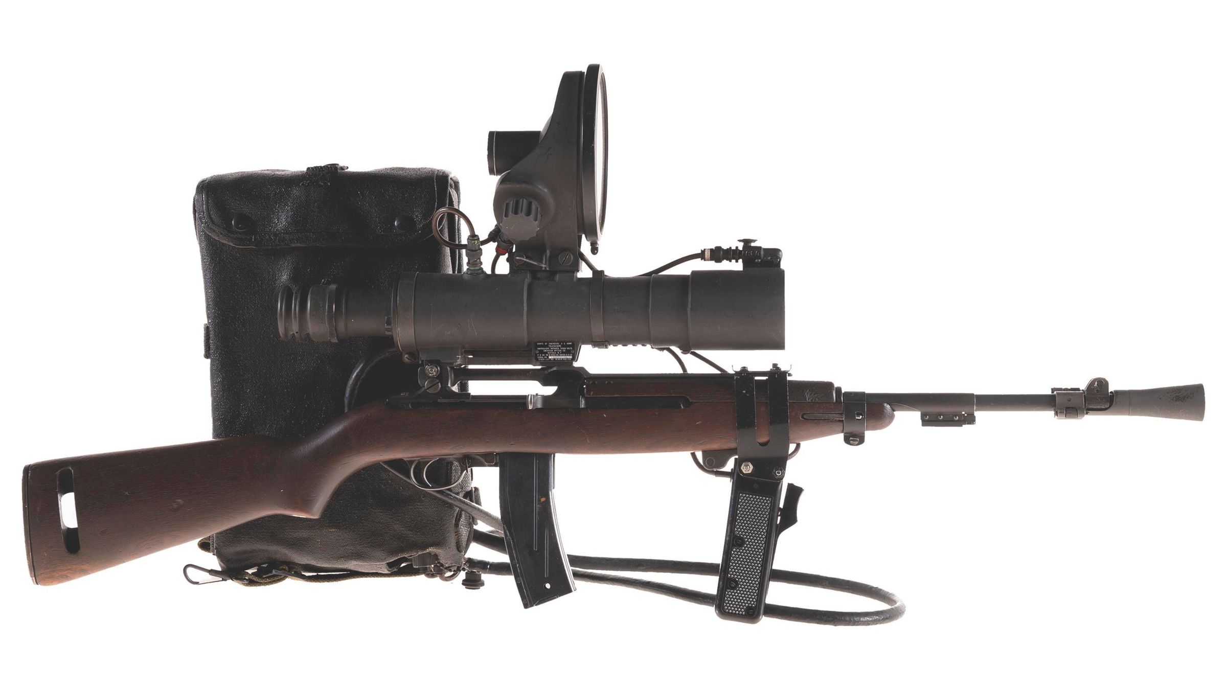 U.S. Inland M1 Semi-Automatic Carbine with M3 Infrared Scope | Rock ...