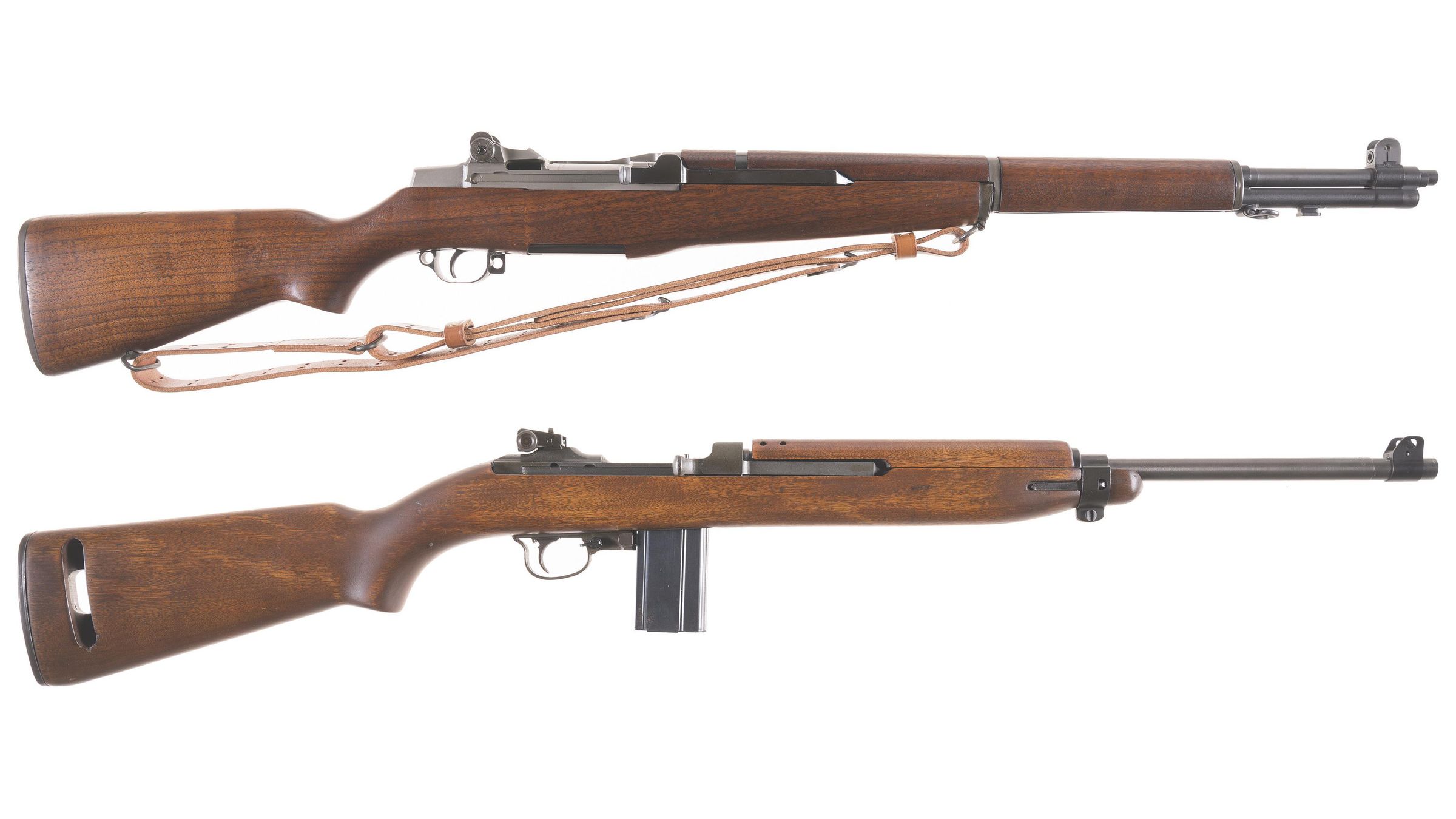 Two U.S. Military Semi-Automatic Long Guns | Rock Island Auction
