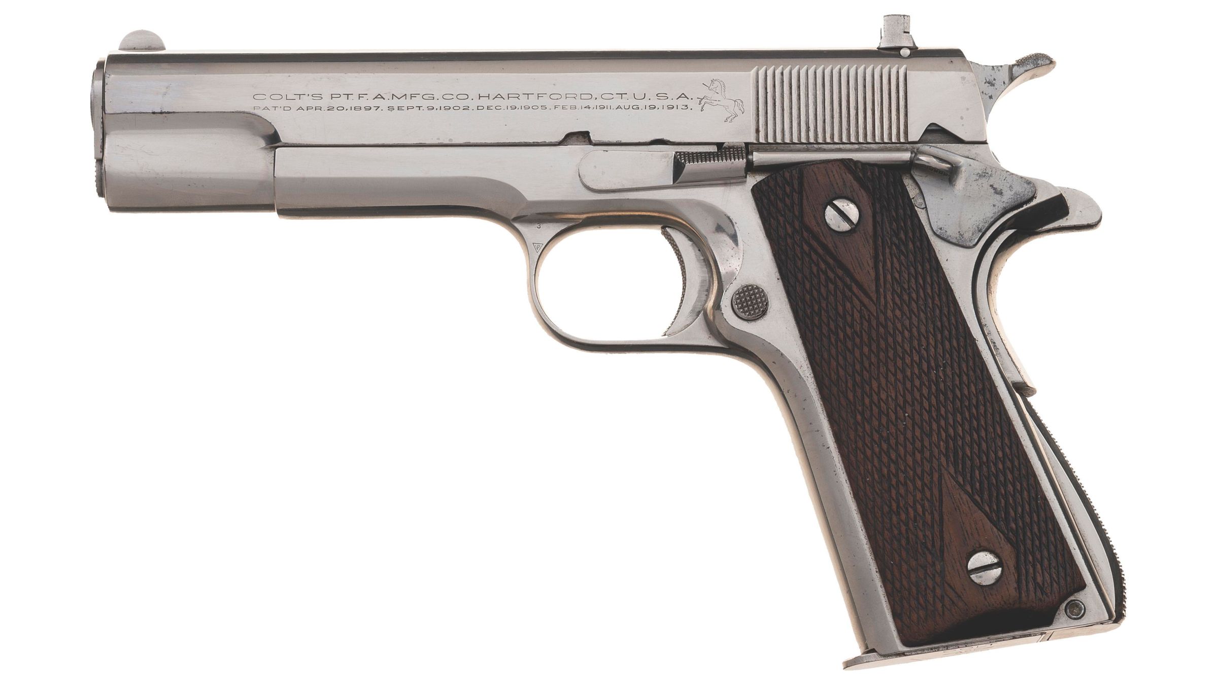 Early Three Digit Serial Number Colt Ace Semi-Automatic Pistol | Rock ...