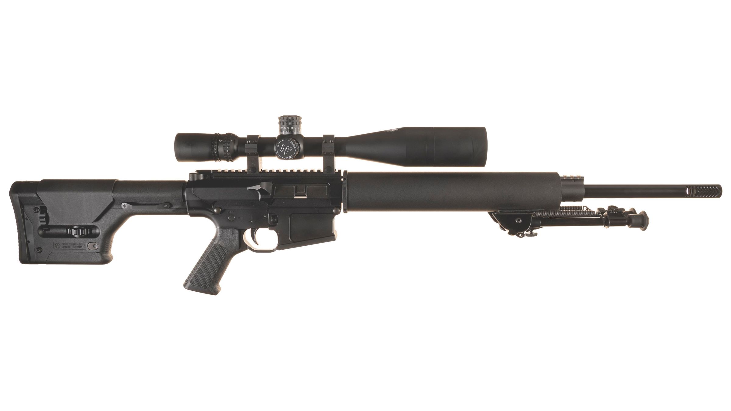 Les Baer Custom Match Semi-Automatic Rifle with Nightforce Scope | Rock ...