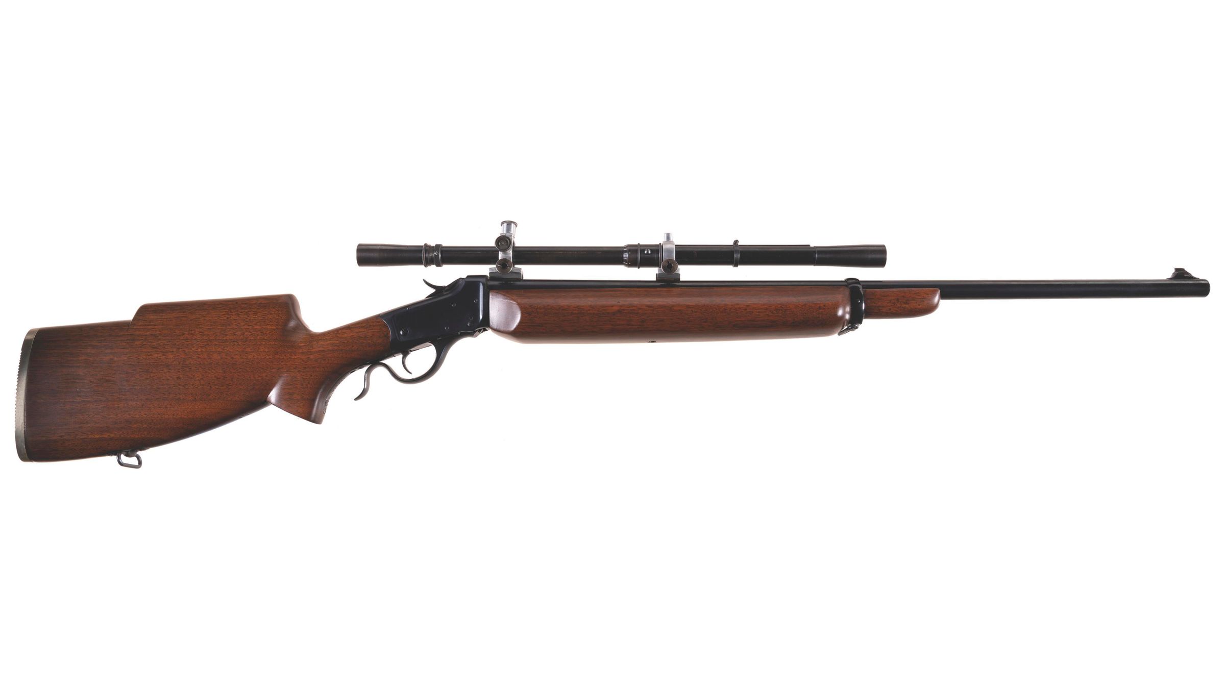 U.S. Winchester Model 1885 Falling Block Rifle with Scope | Rock Island ...