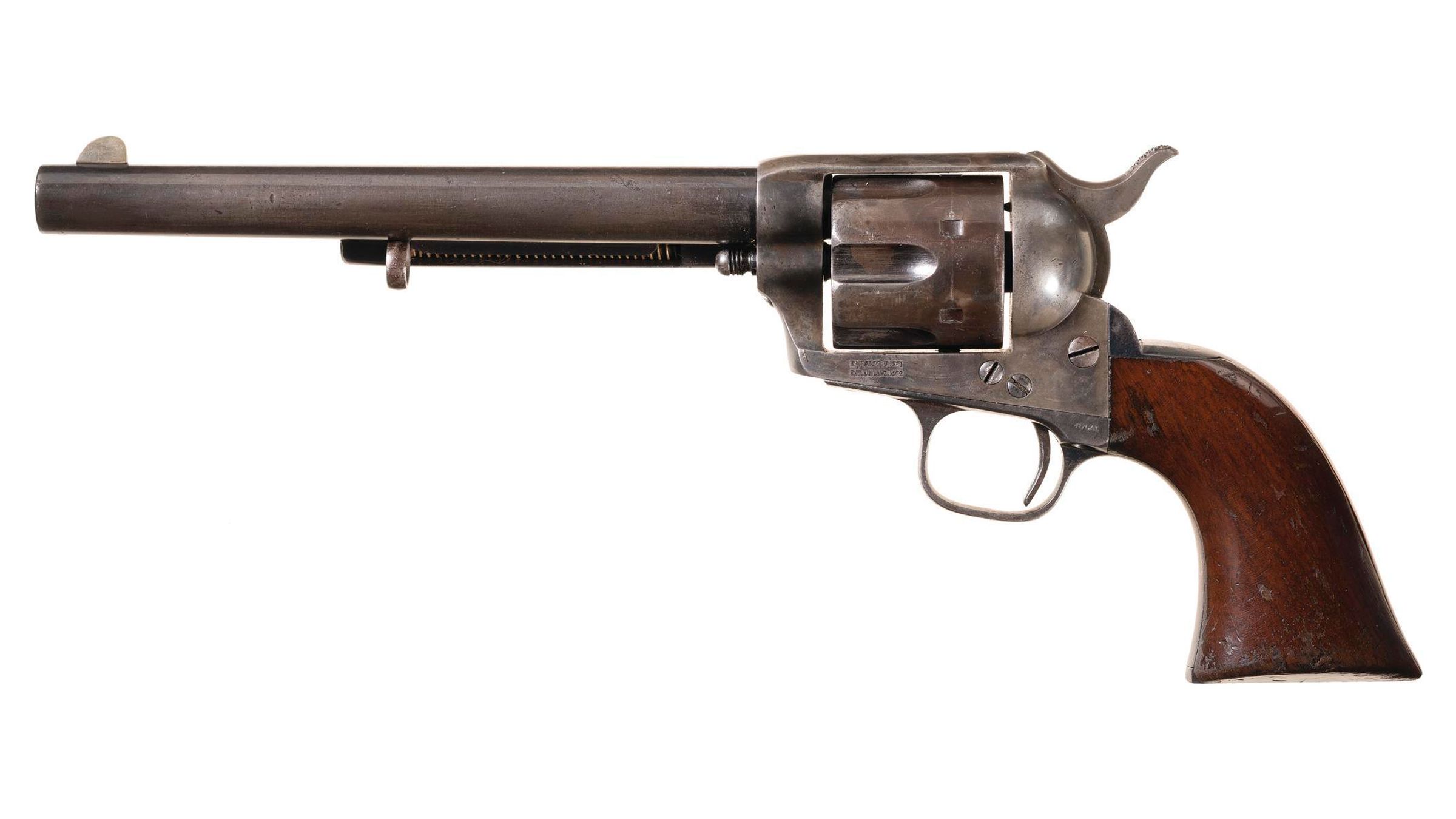 Black Powder Frame Colt Single Action Army Revolver | Rock Island Auction