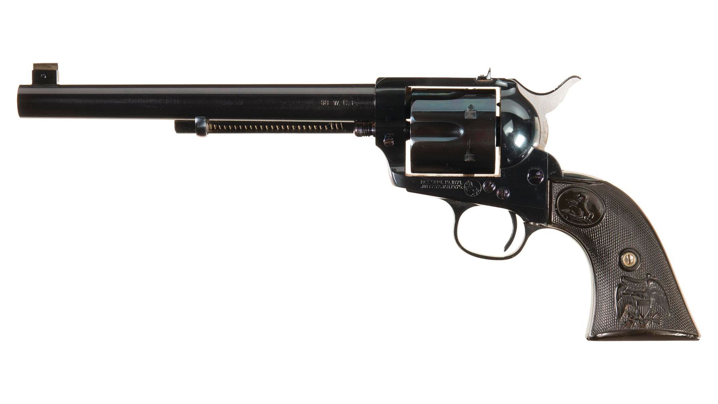 Colt 1st Generation SAA Flat Top Target Revolver with Letter | Rock ...