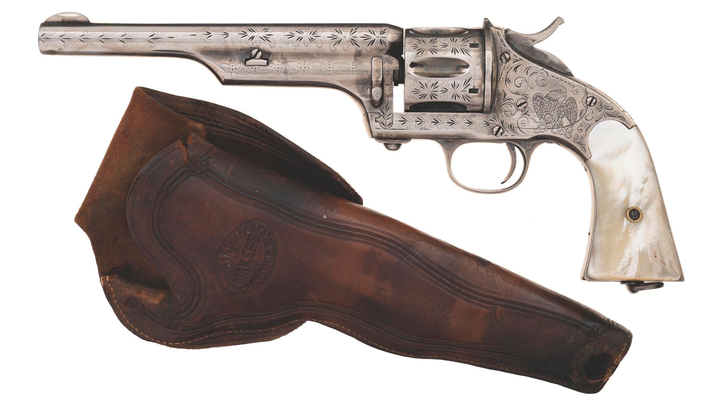 Factory Engraved Merwin Hulbert & Co. Large Frame Revolver | Rock ...