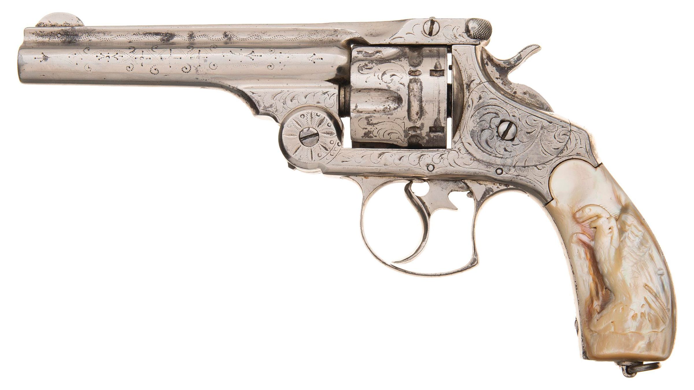 Engraved Smith & Wesson .44 Double Action Revolver | Rock Island Auction
