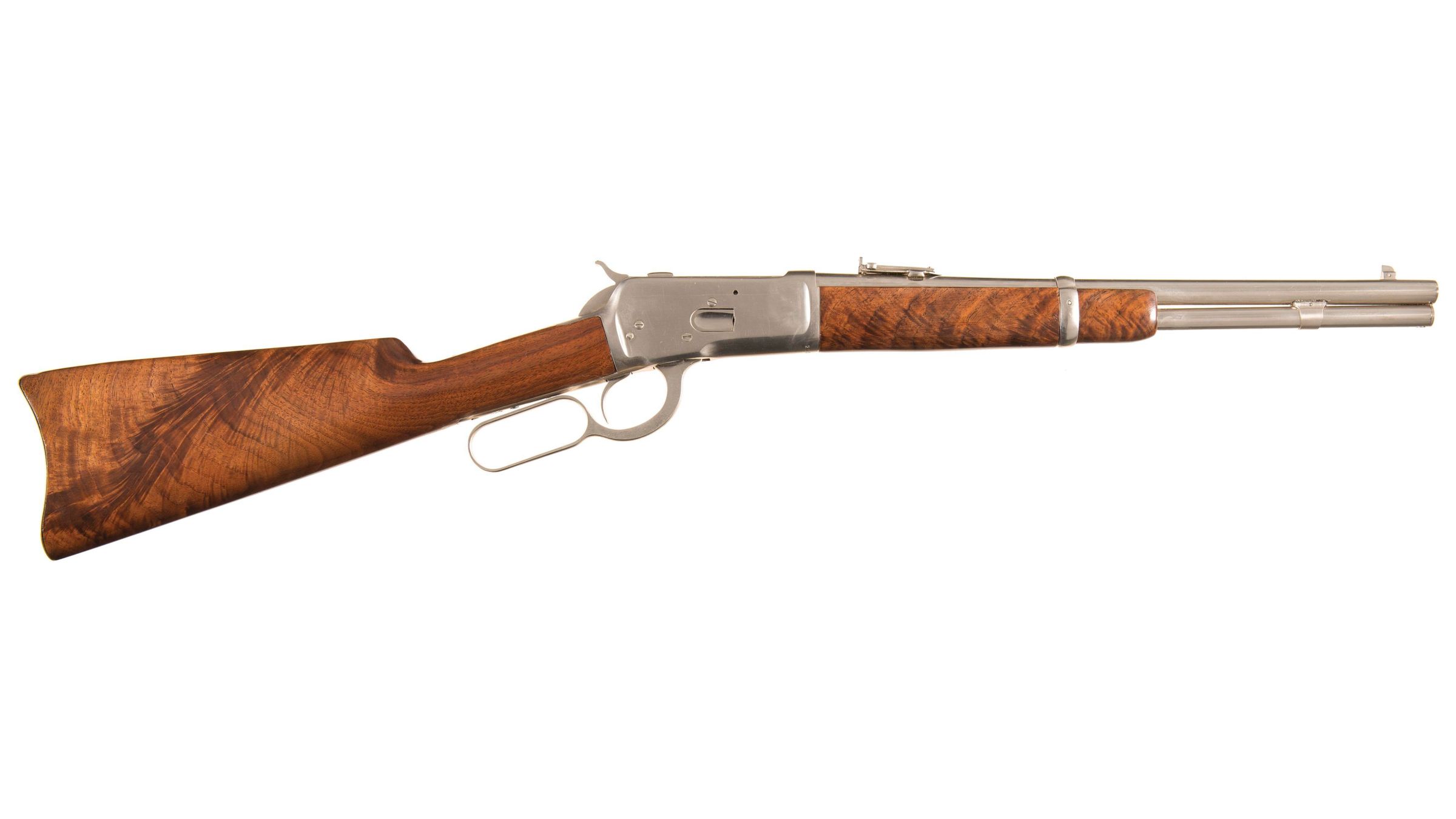 Documented Nickel Winchester Model 1892 Trapper Carbine | Rock Island ...