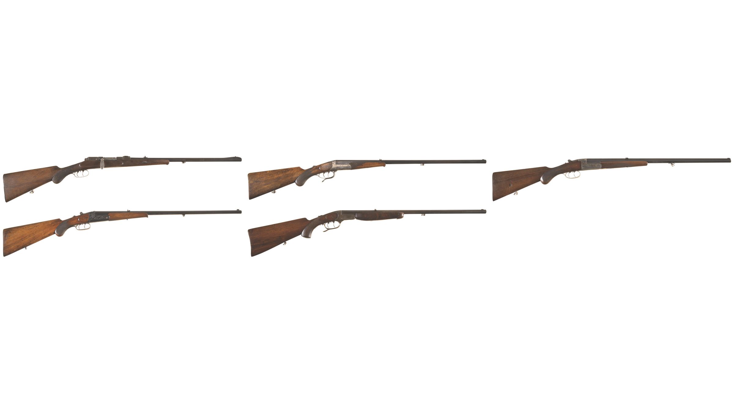 Five German Single Shot Rifles | Rock Island Auction