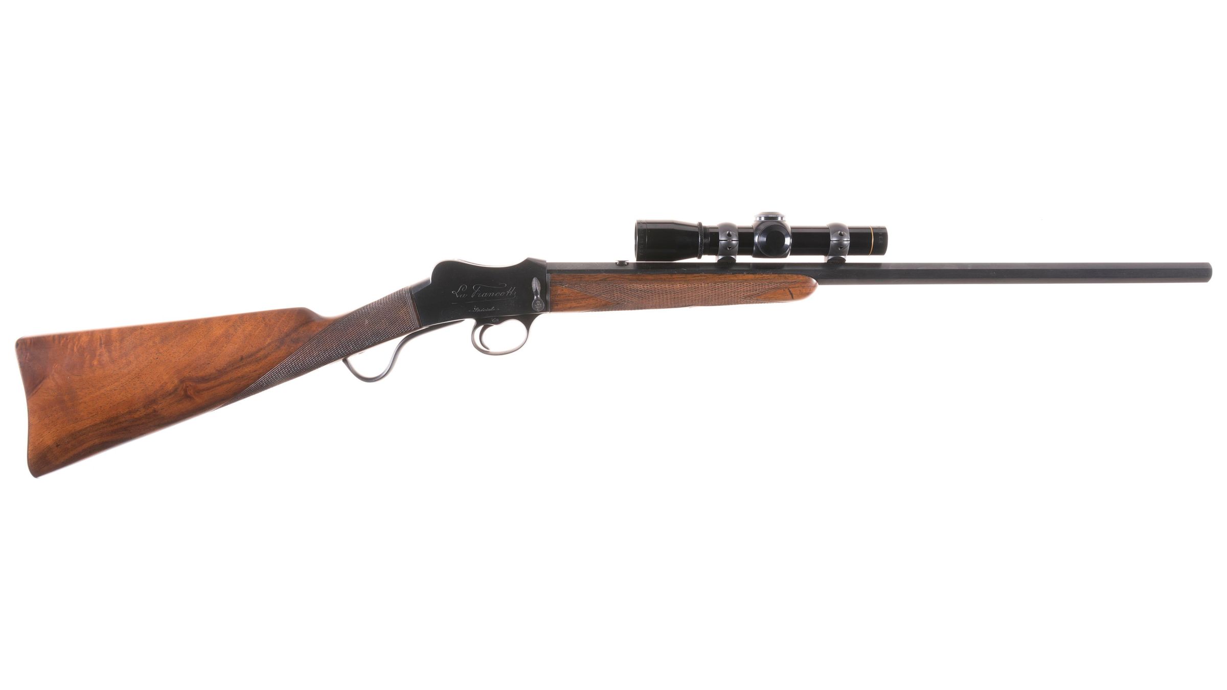 Francotte Speciale Model Single Shot Takedown Rifle with Scope | Rock ...