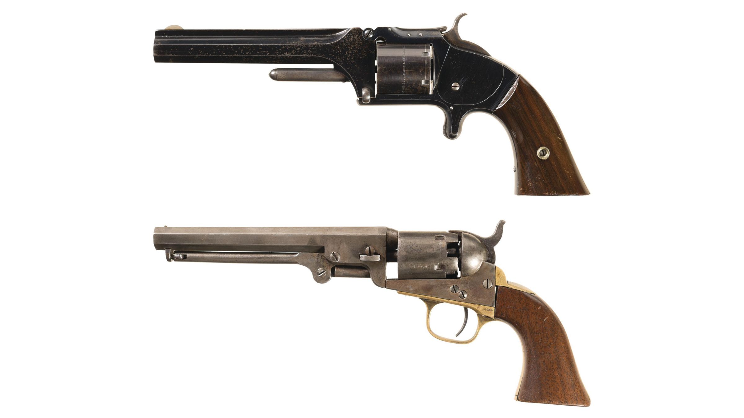 Two Antique American Revolvers | Rock Island Auction