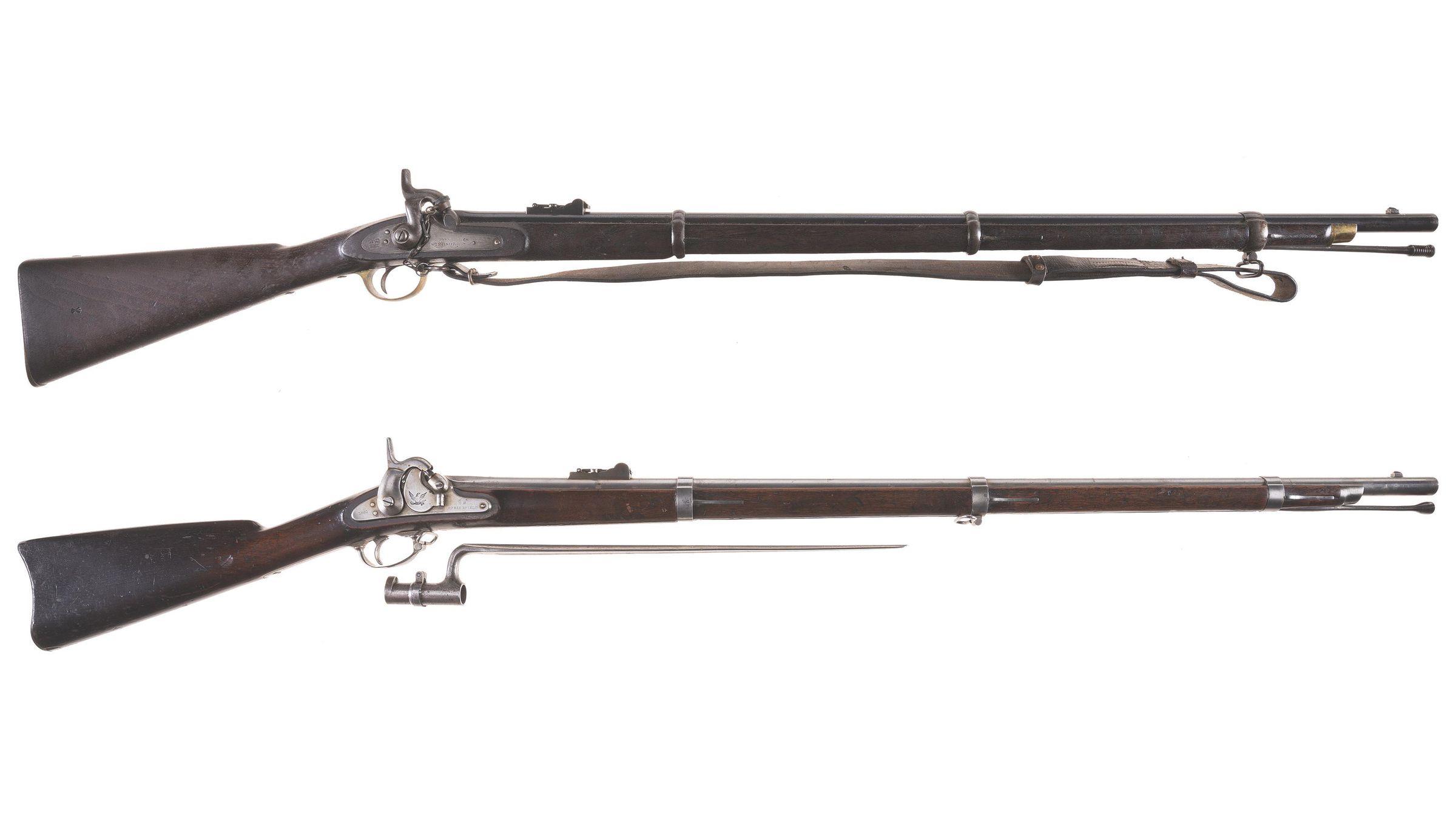 Two Civil War Era Rifle Muskets | Rock Island Auction