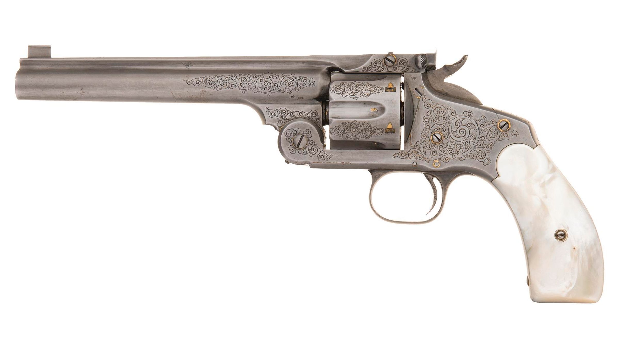 Engraved Smith & Wesson New Model No. 3 Revolver | Rock Island Auction
