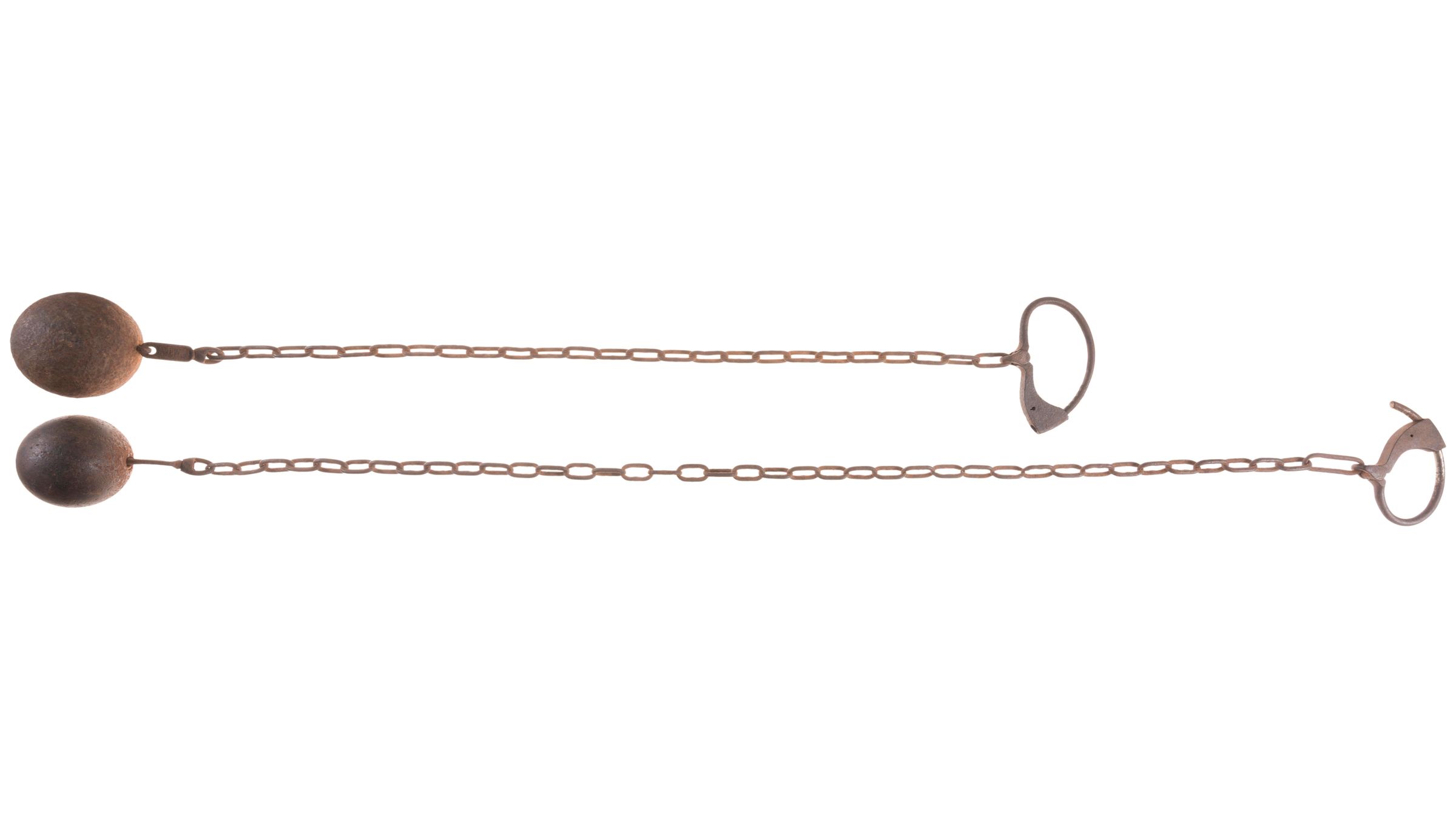 Grouping of Iron Items Including a Strong Box | Rock Island Auction