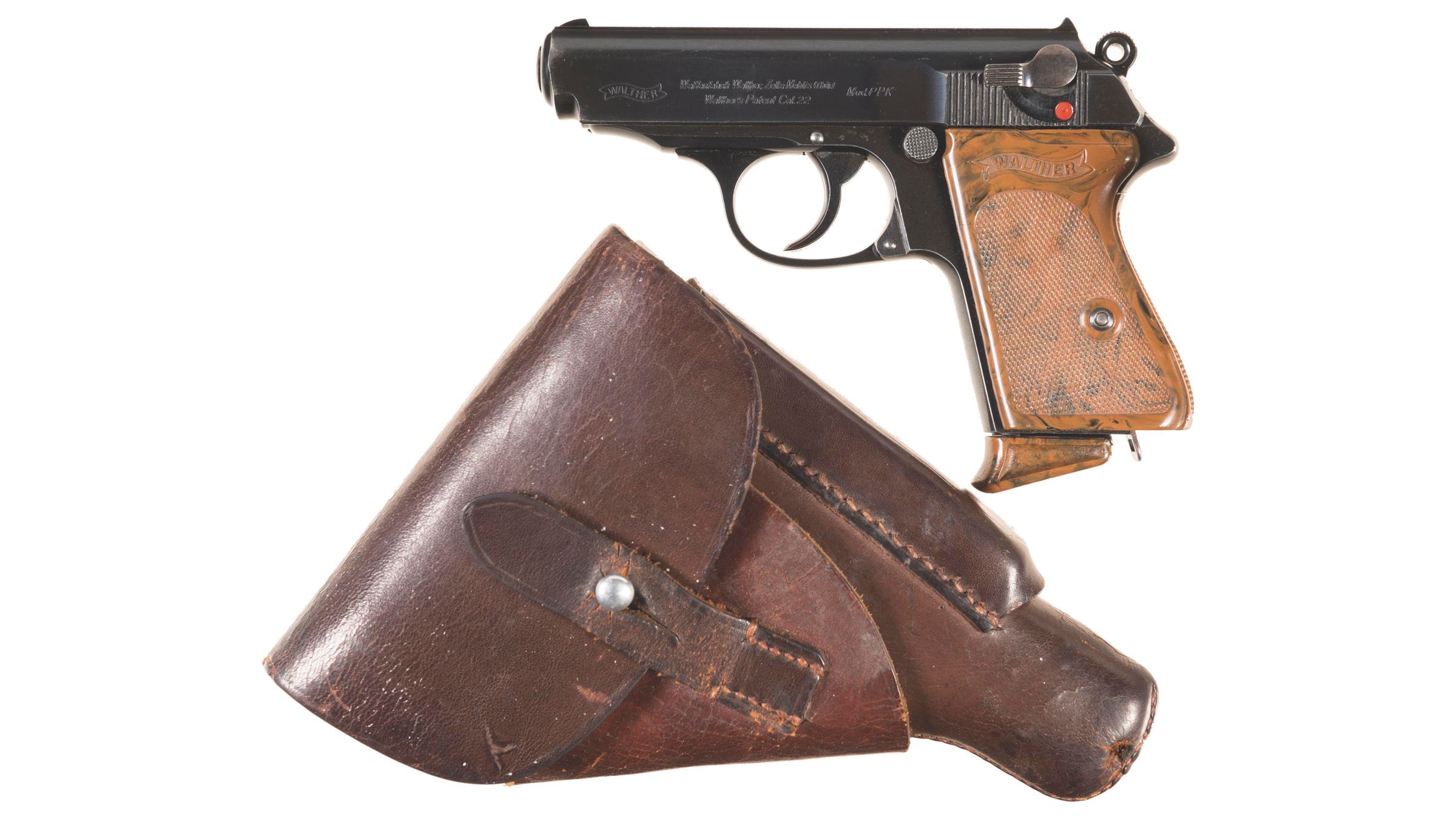 Pre-World War II Walther PPK .22 LR Semi-Automatic Pistol | Rock Island ...